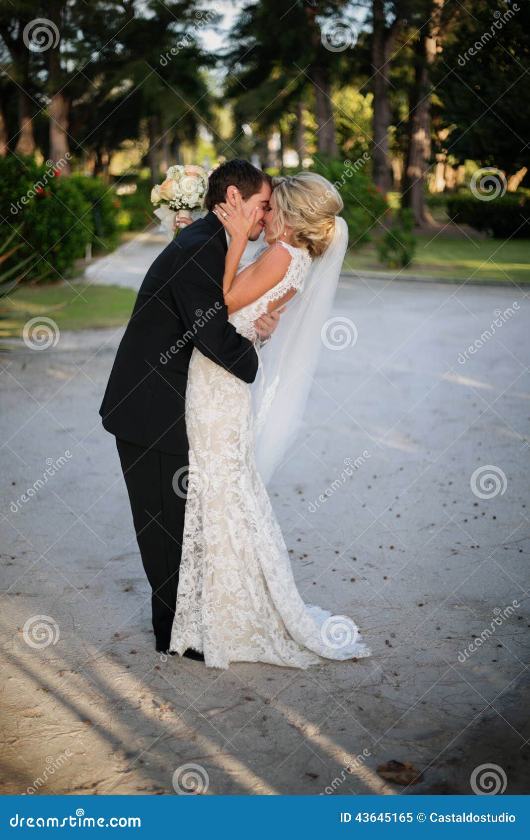 Newly Wedd stock image. Image of caucasian, newly, bride - 43645165