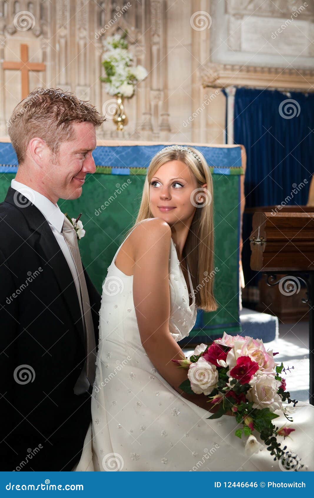Newly weds stock photo. Image of caucasian, bridegroom - 12446646