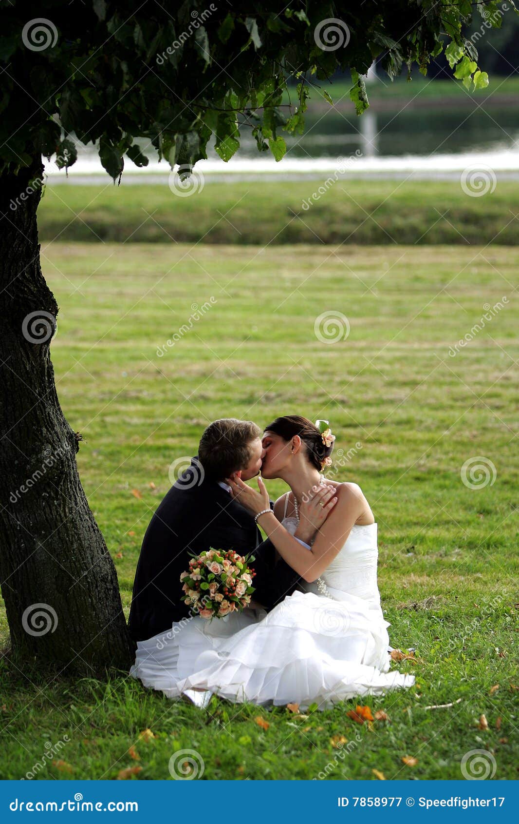 Newlywed Couple in Love Kissing Stock Image - Image of flowers, female ... Newlywed Couple in Love Kissing Stock Image - Image of flowers, female ...
