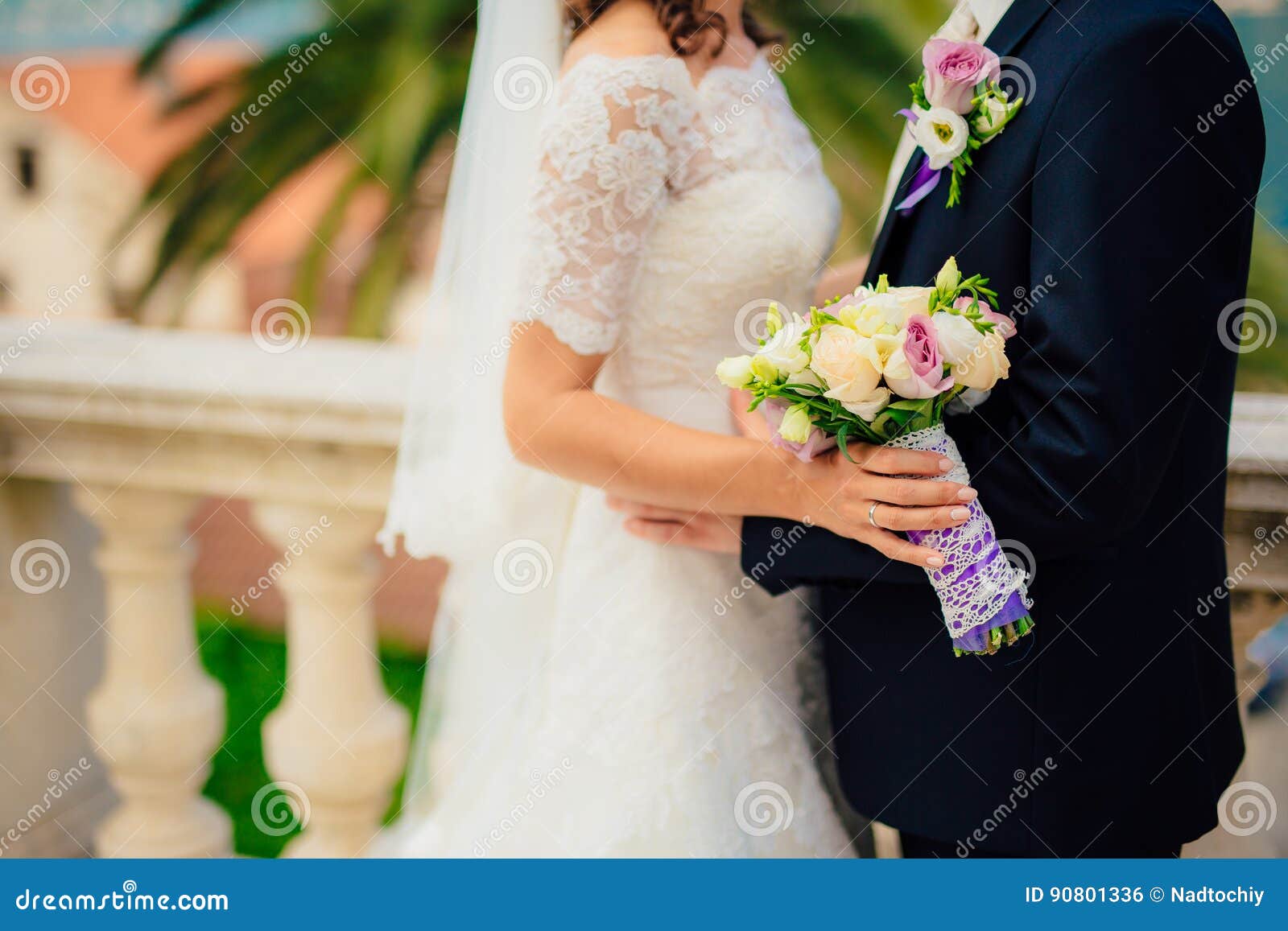 Newlyweds Hug Each Other in Montenegro Stock Photo - Image of lifestyle ...