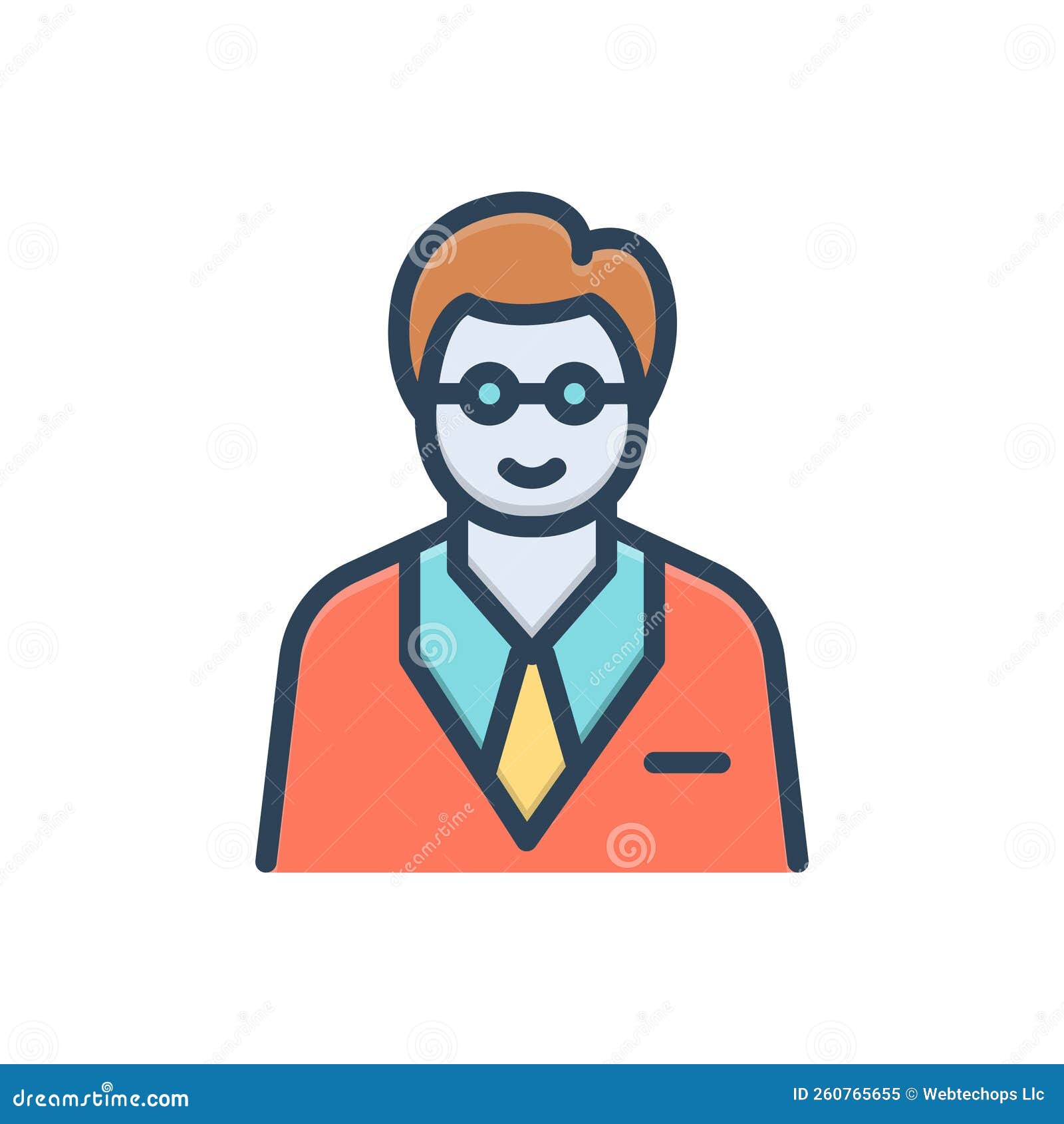 Color Illustration Icon for Newman, Gentleman and Sahib Stock ...