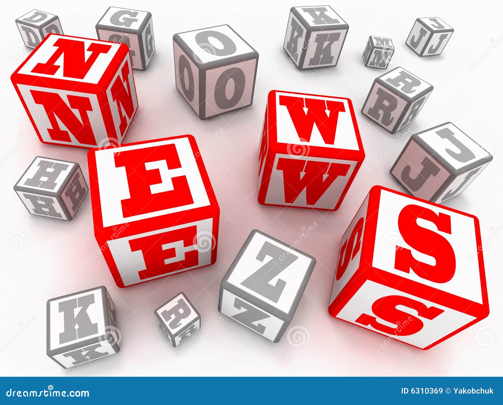 News stock illustration. Illustration of word, letter - 6310369