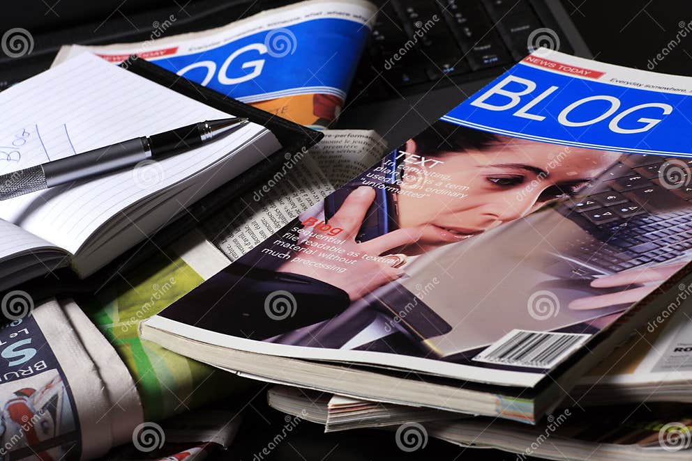News,blog stock photo. Image of page, global, communication - 5006038