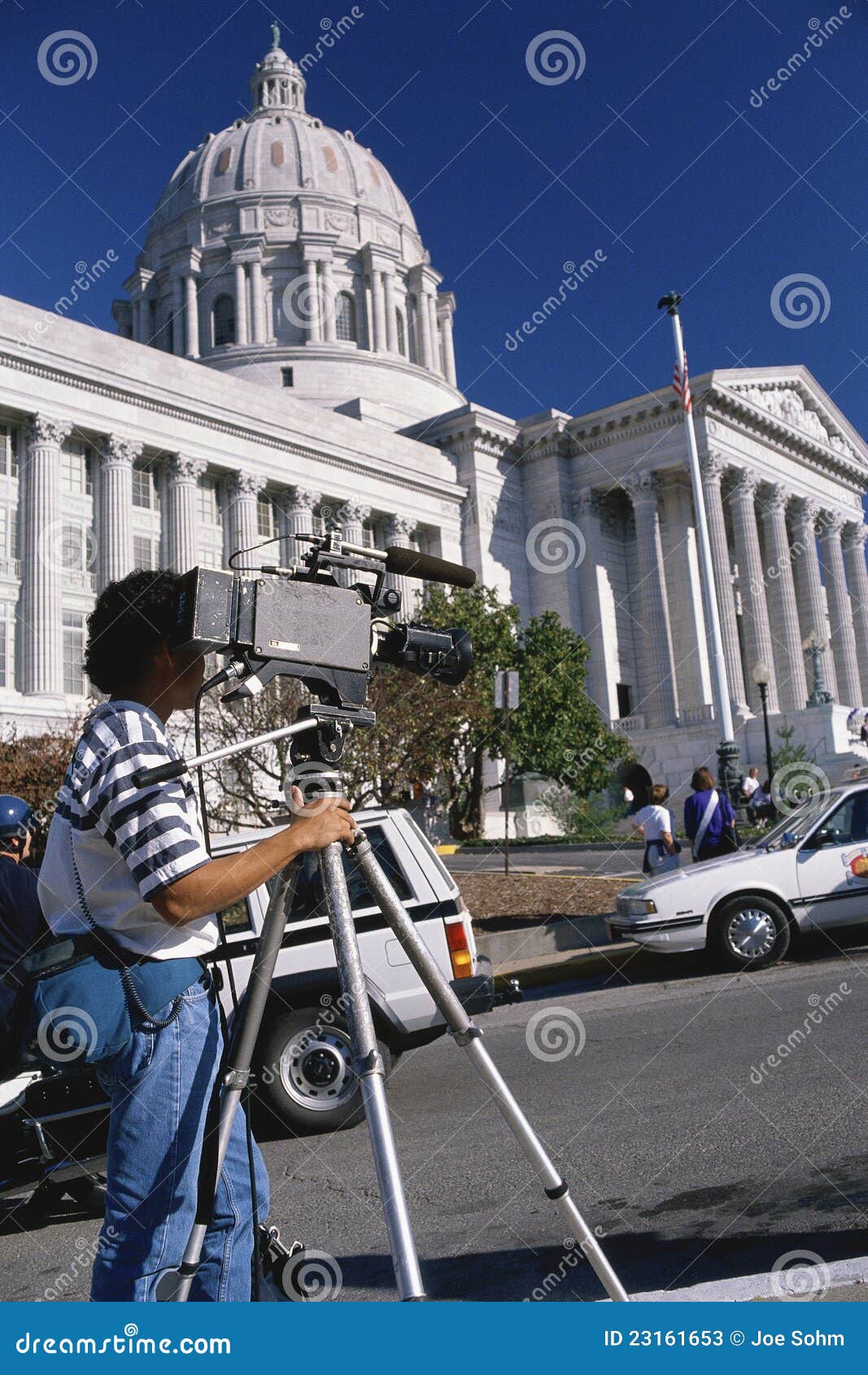 News Coverage on Capitol Hill Editorial Stock Photo - Image of media ...