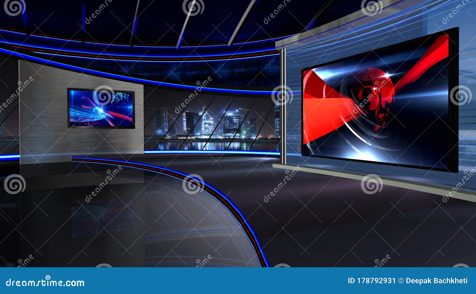 News Digital Background for Presentation Stock Illustration ...