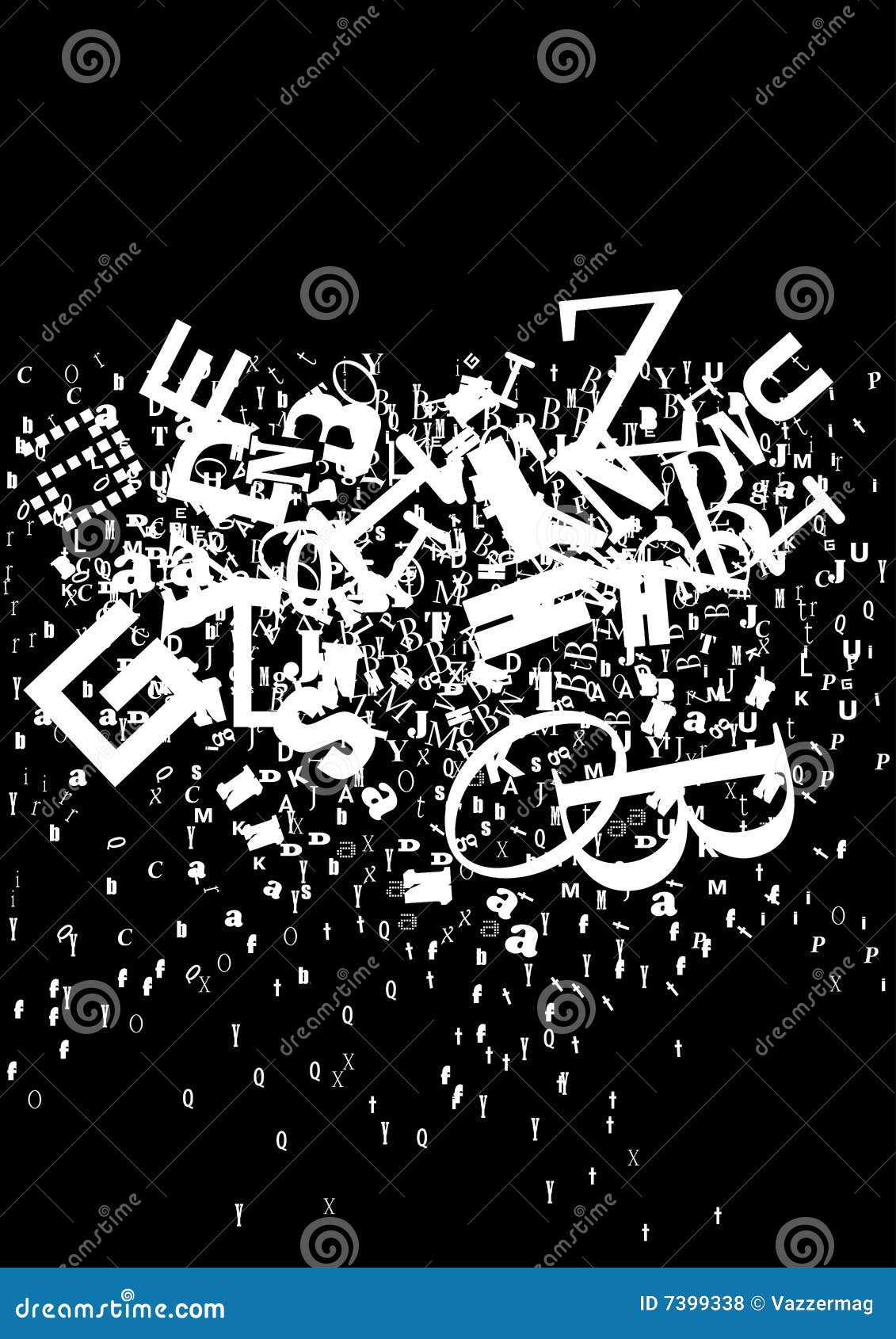 Font Background For Eco Products. Cartoon Vector | CartoonDealer.com ...