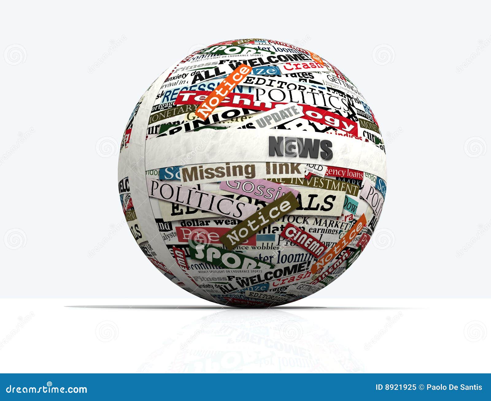 News globe stock illustration. Illustration of print, isolated - 8921925