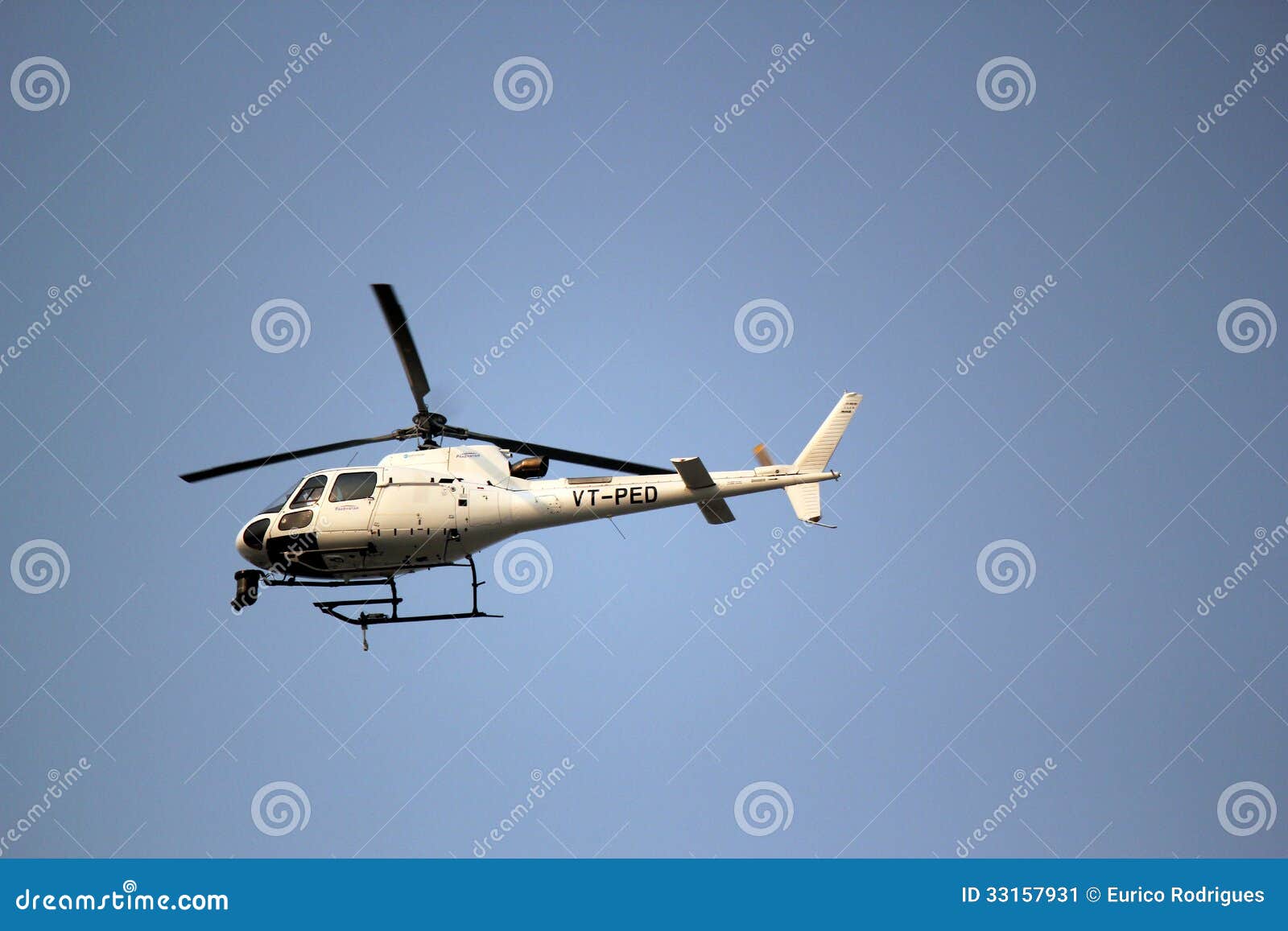News Helicopter with Gimbal Camera Editorial Photo - Image of blue ...