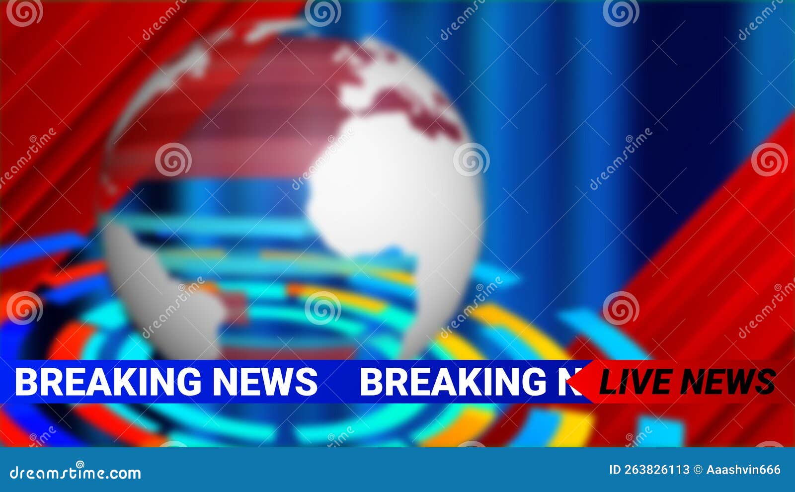News Illustration Image and Breaking News Lines Stock Image - Image of ...