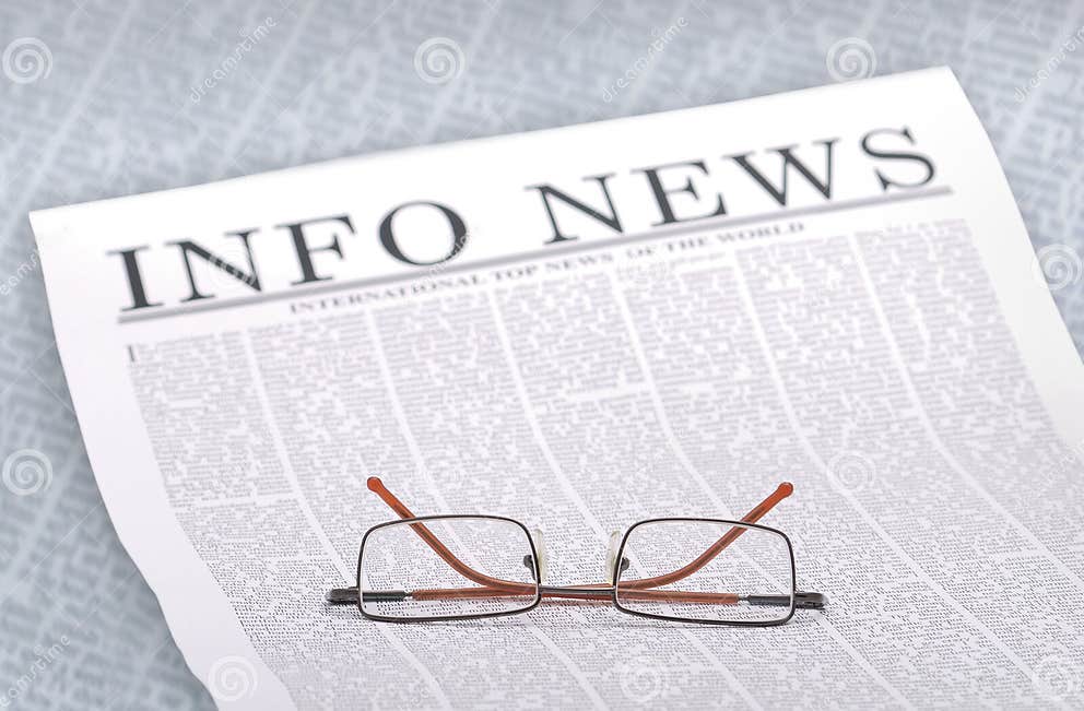 News-info stock image. Image of bulletin, background, newsprint - 5380595