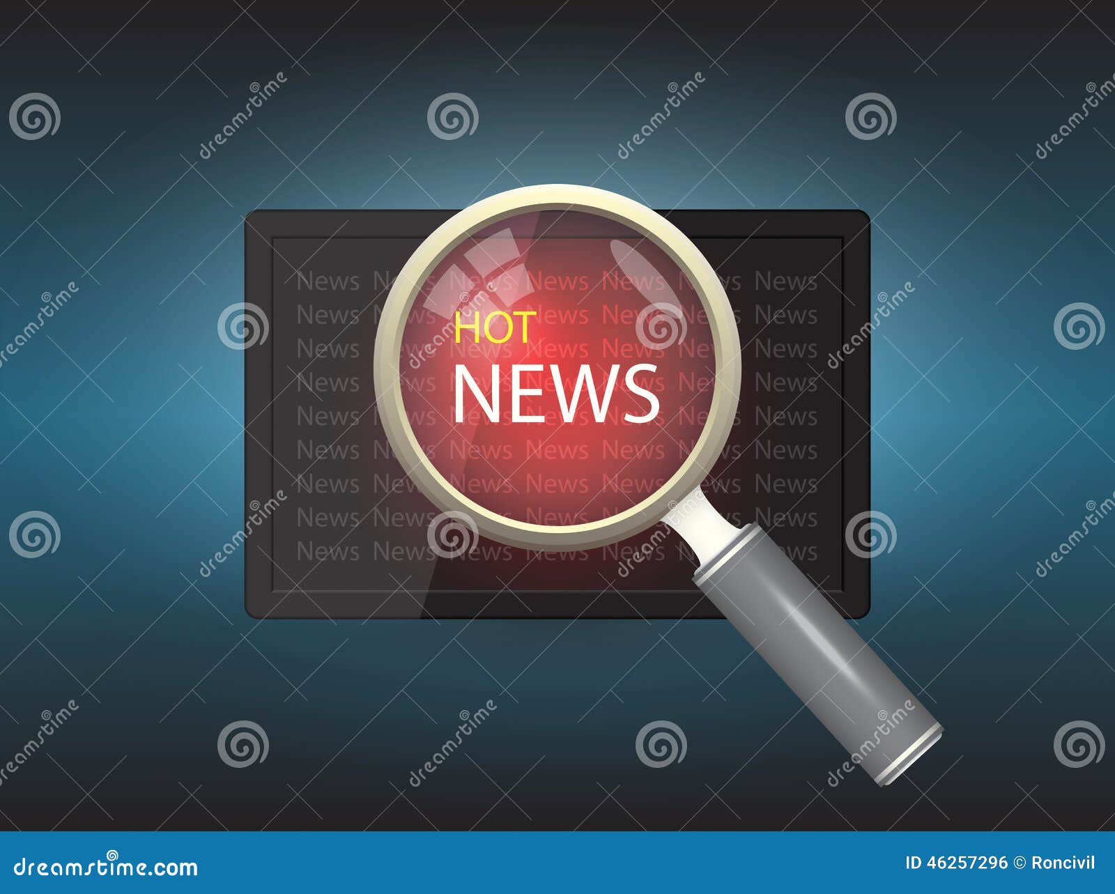 News stock vector. Illustration of internet, news, concept - 46257296
