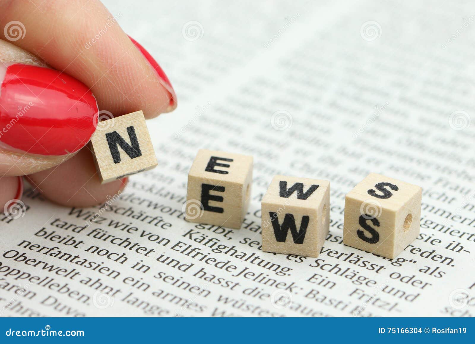 News stock photo. Image of document, design, media, information - 75166304