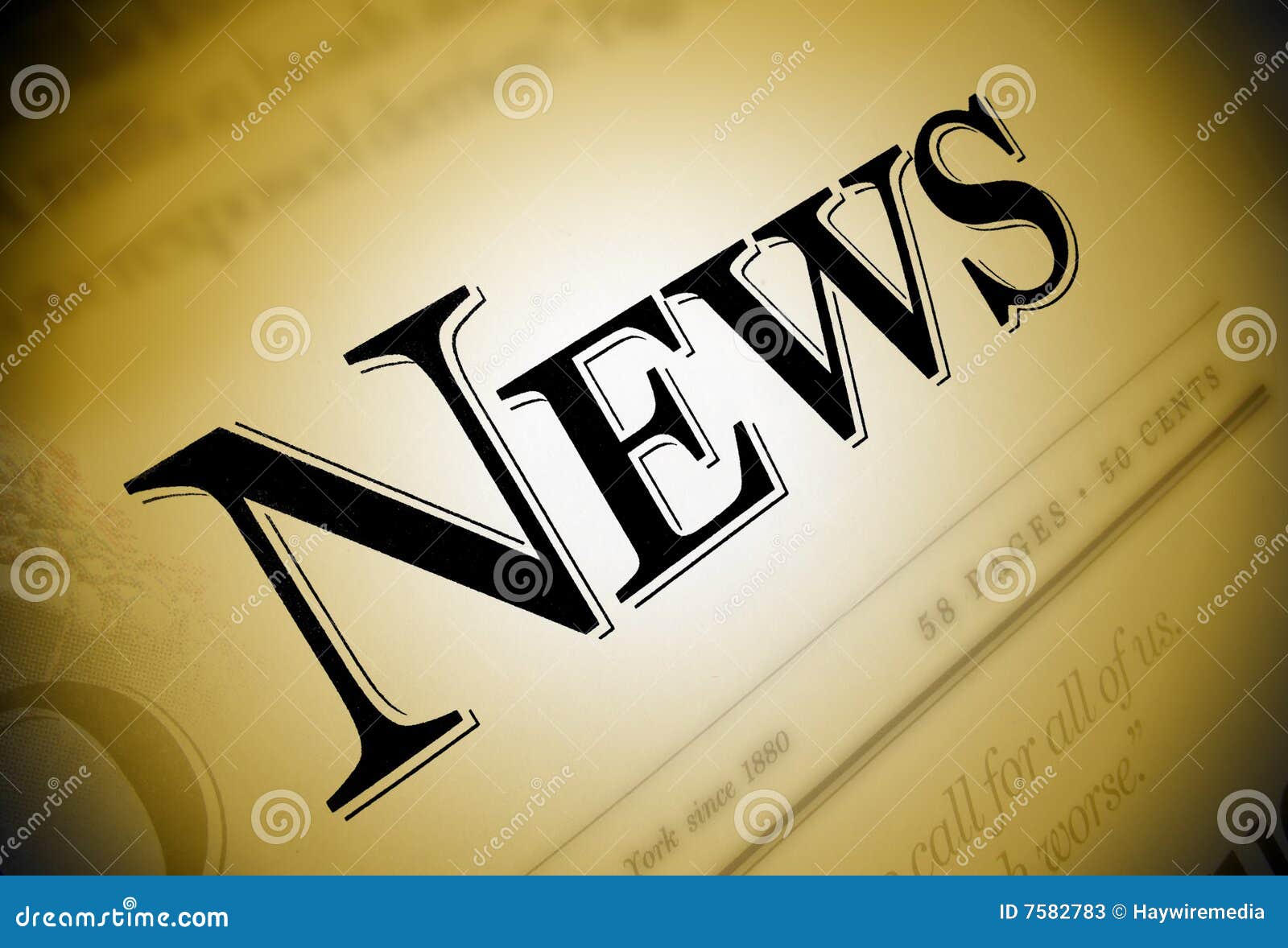 News Newspaper Text stock image. Image of important, breaking - 7582783