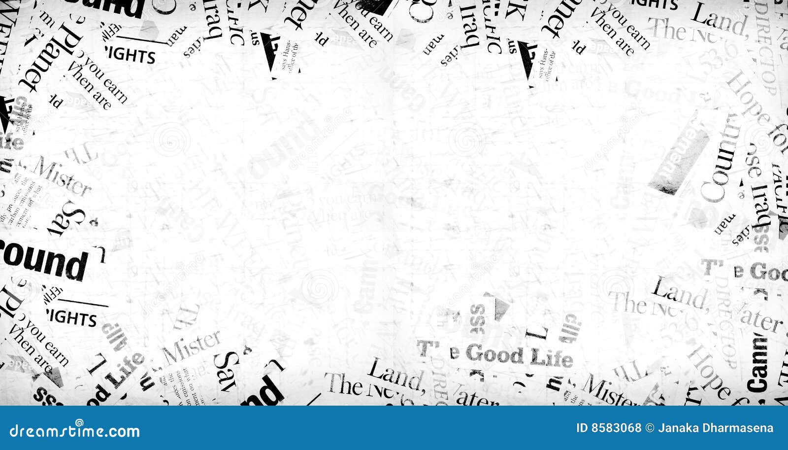 News paper text stock photo. Image of journalist, damaged - 8583068