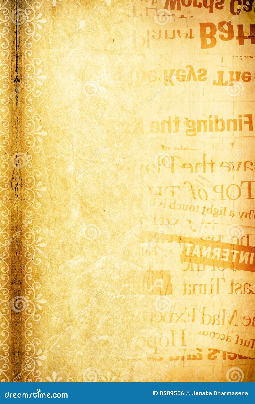 News paper text stock photo. Image of article, newsprint - 8589556