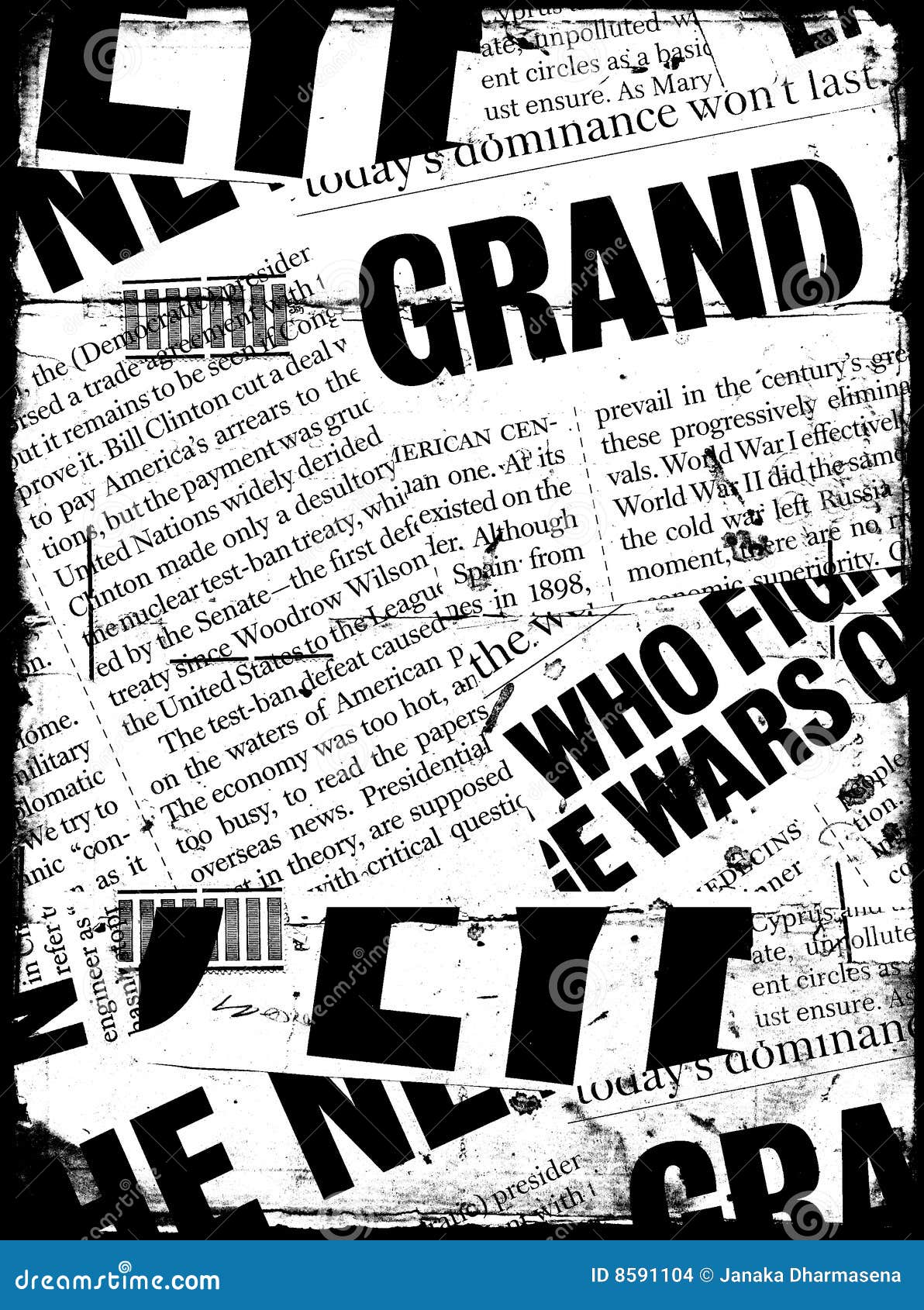 News paper text stock photo. Image of communication, matter - 8591104