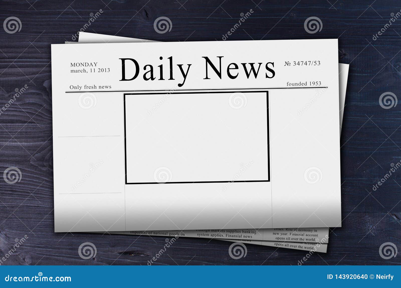 News papers on table stock photo. Image of data, news - 143920640