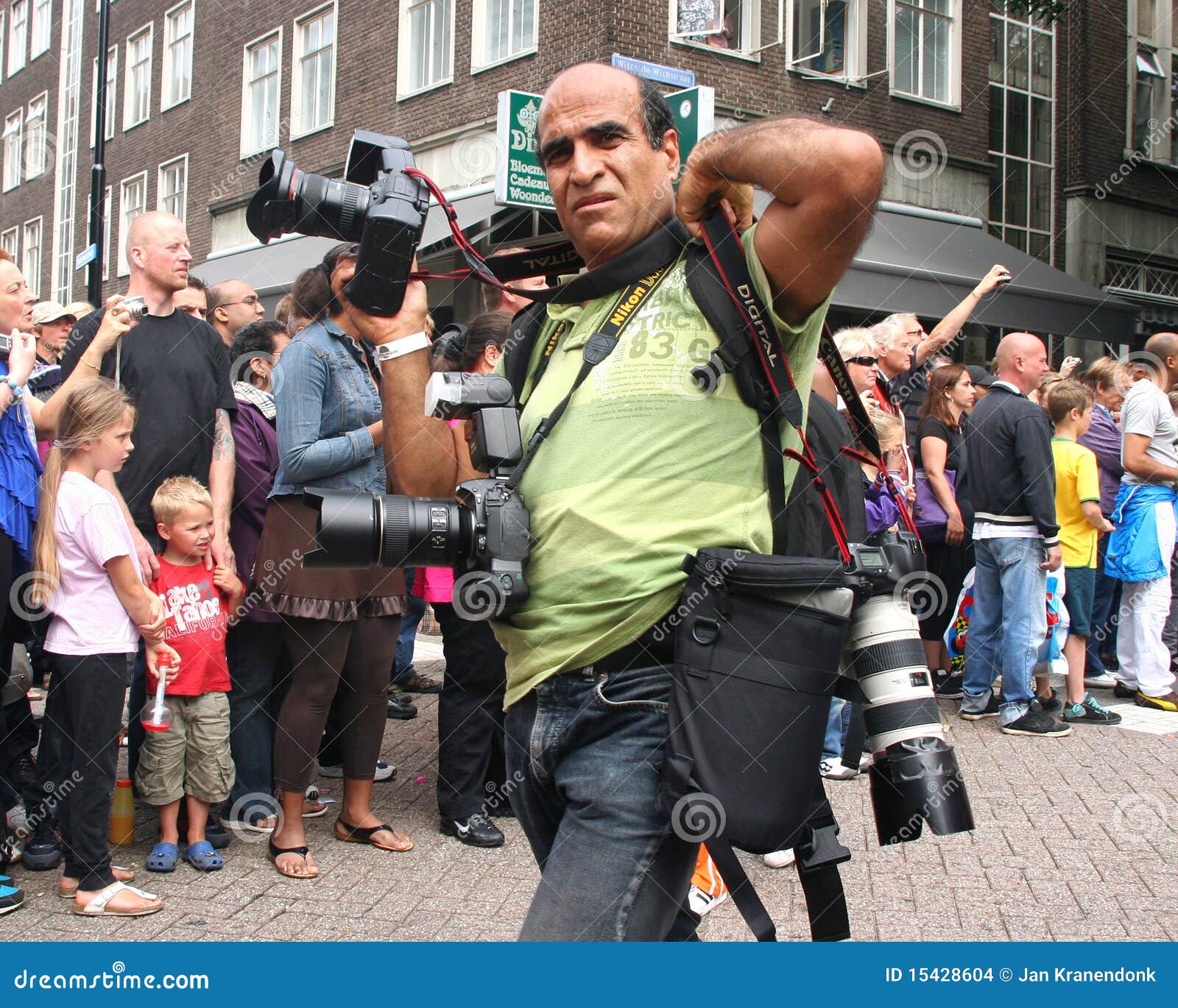 News Photographer editorial stock image. Image of equipment - 15428604