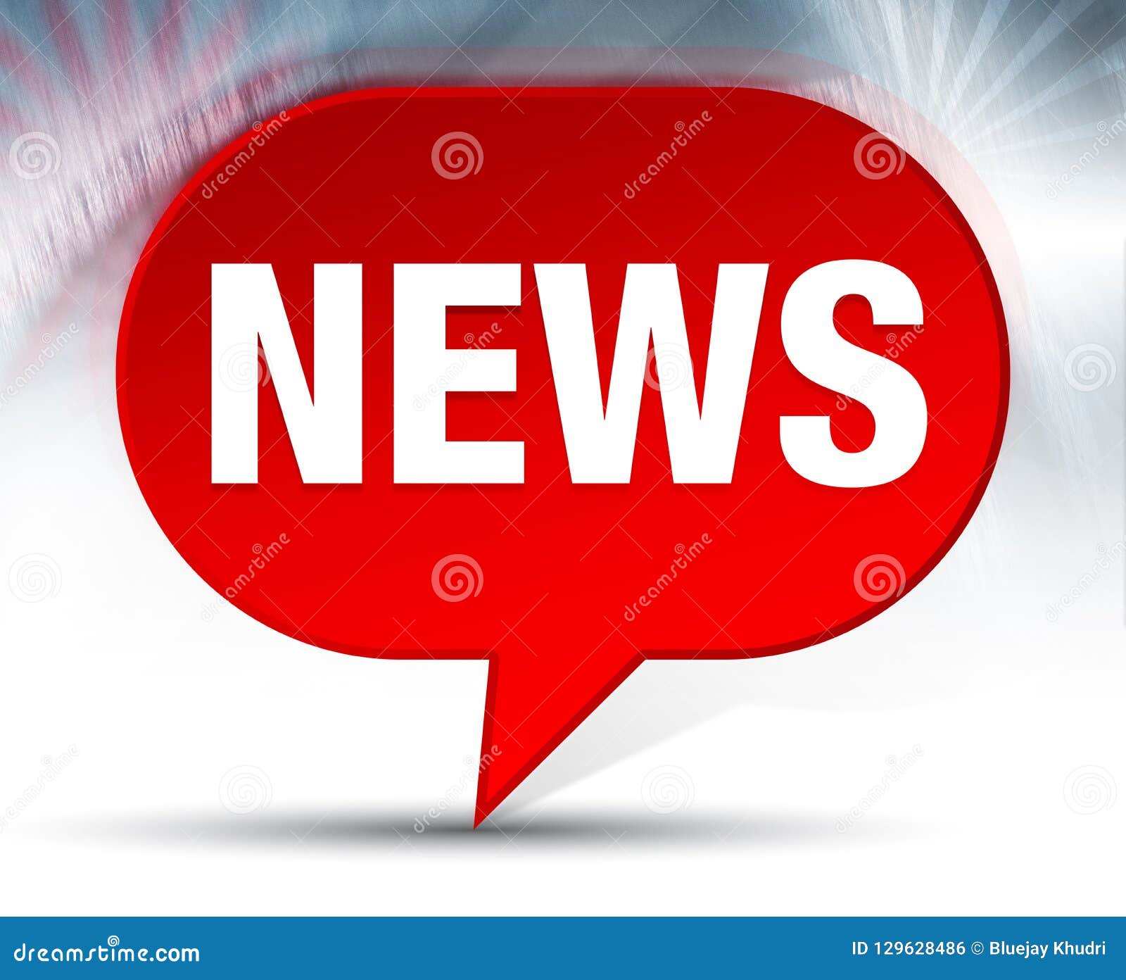 News Red Bubble Background stock illustration. Illustration of show ...