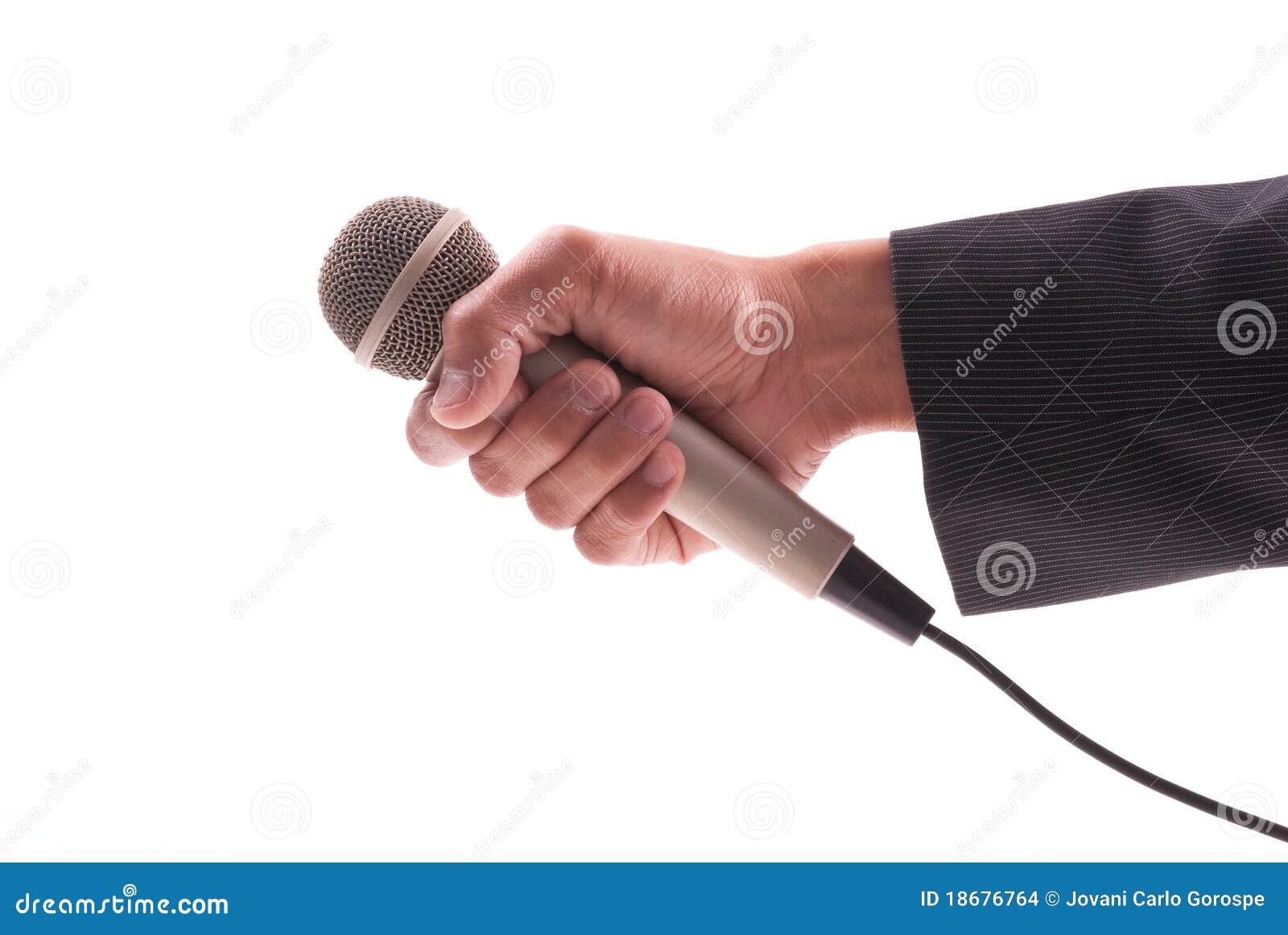 News Reporters Hand stock photo. Image of news, production - 18676764