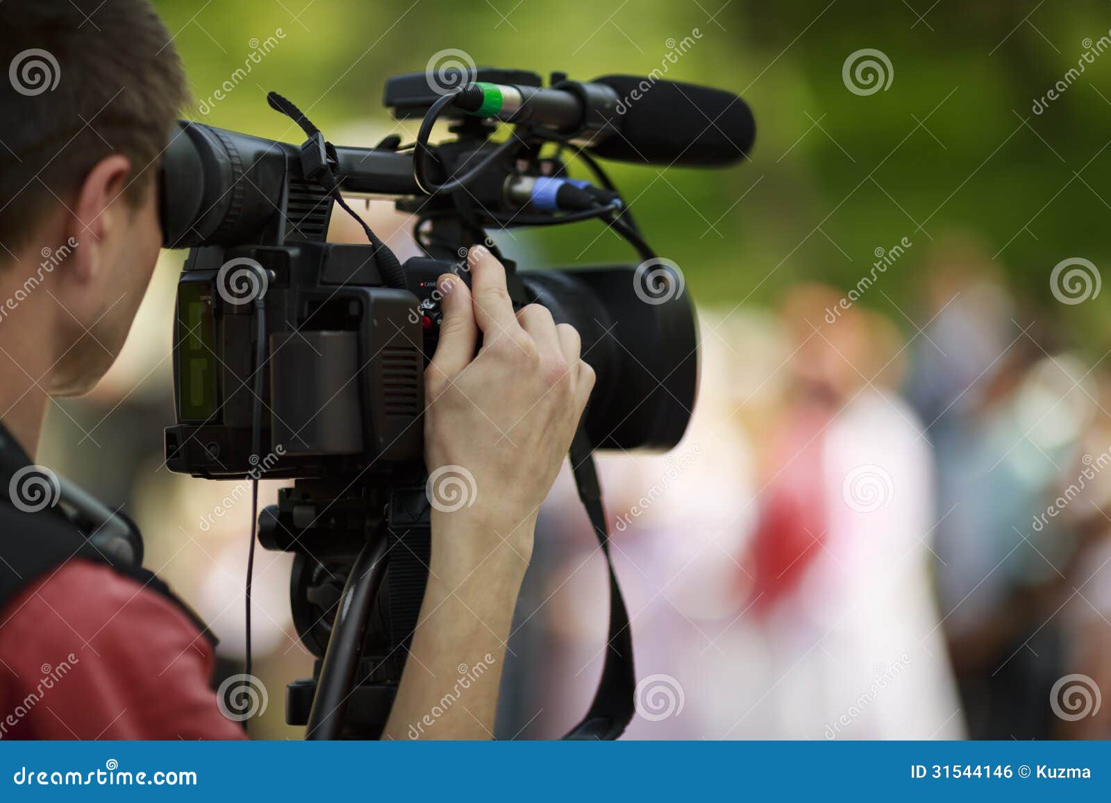 News shooting stock photo. Image of editorial, event - 31544146