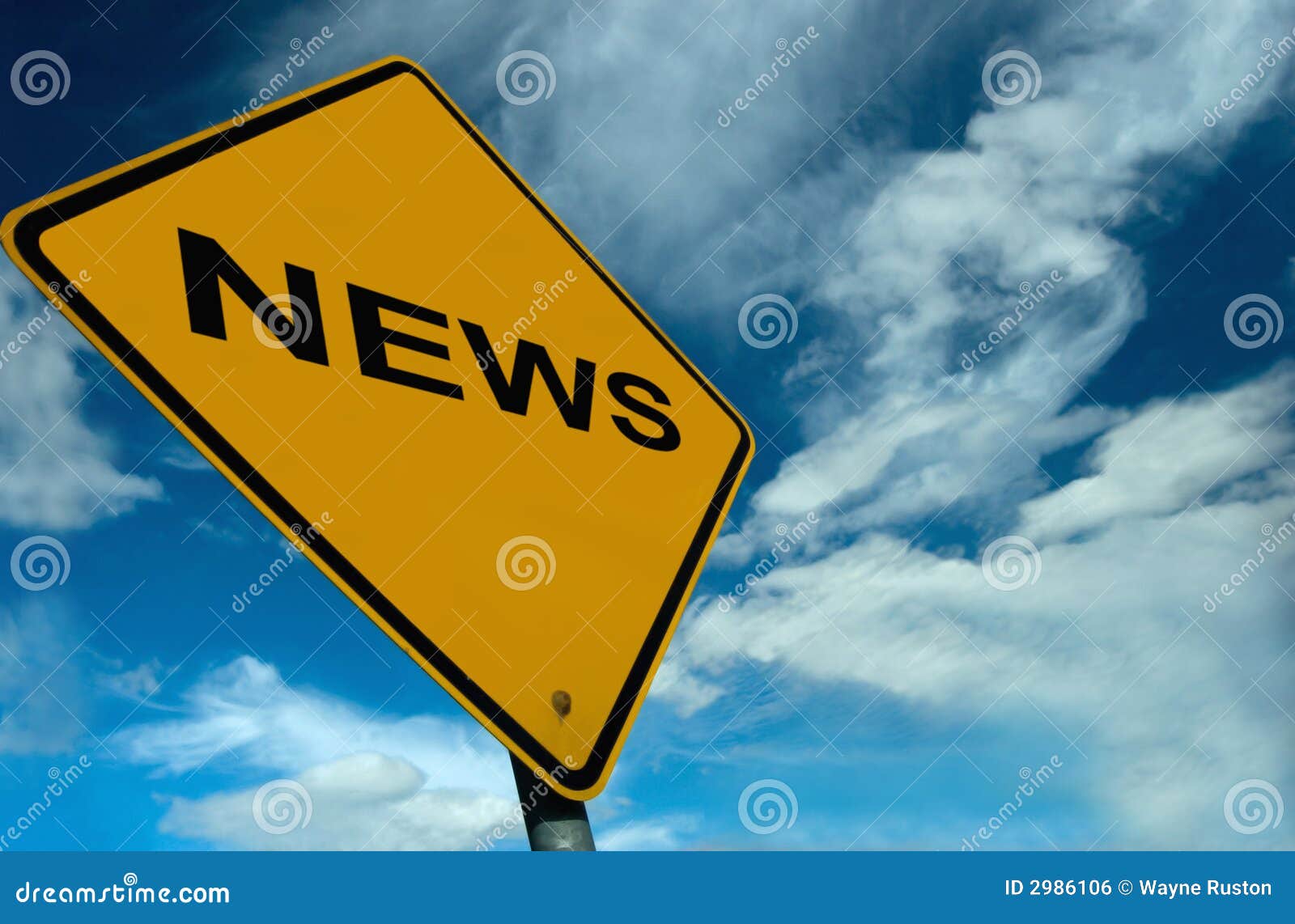 News Sign stock illustration. Illustration of history - 2986106