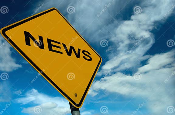 News Sign stock illustration. Illustration of history - 2986106