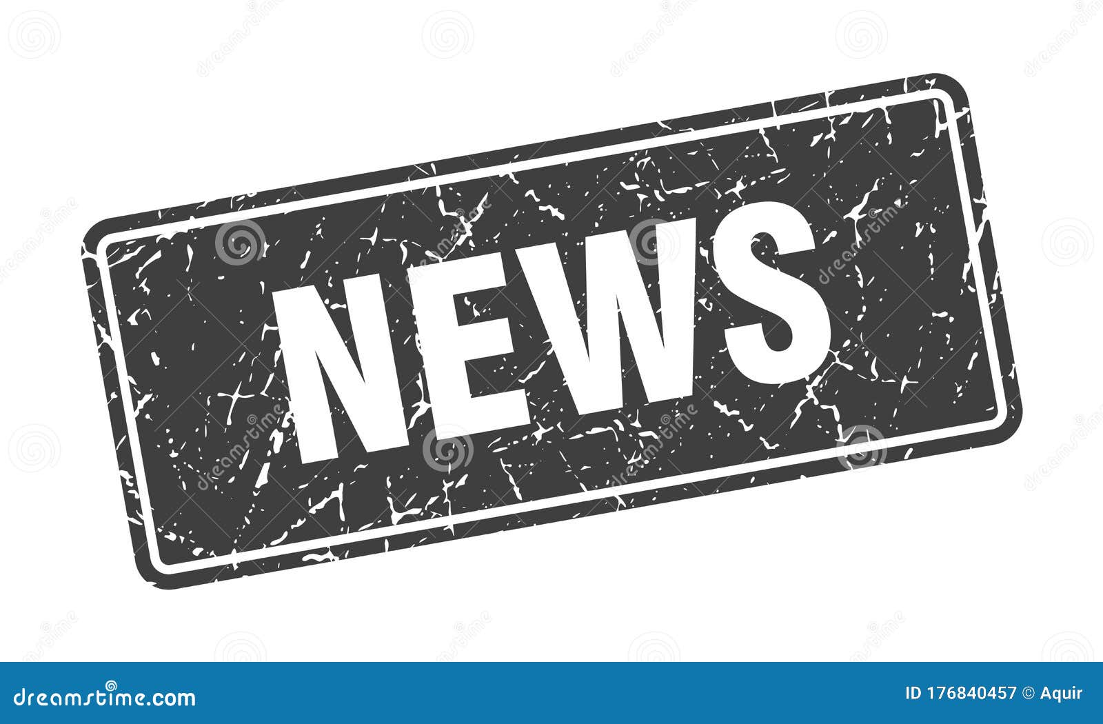 News Sign. News Grunge Stamp Stock Vector - Illustration of vector ...