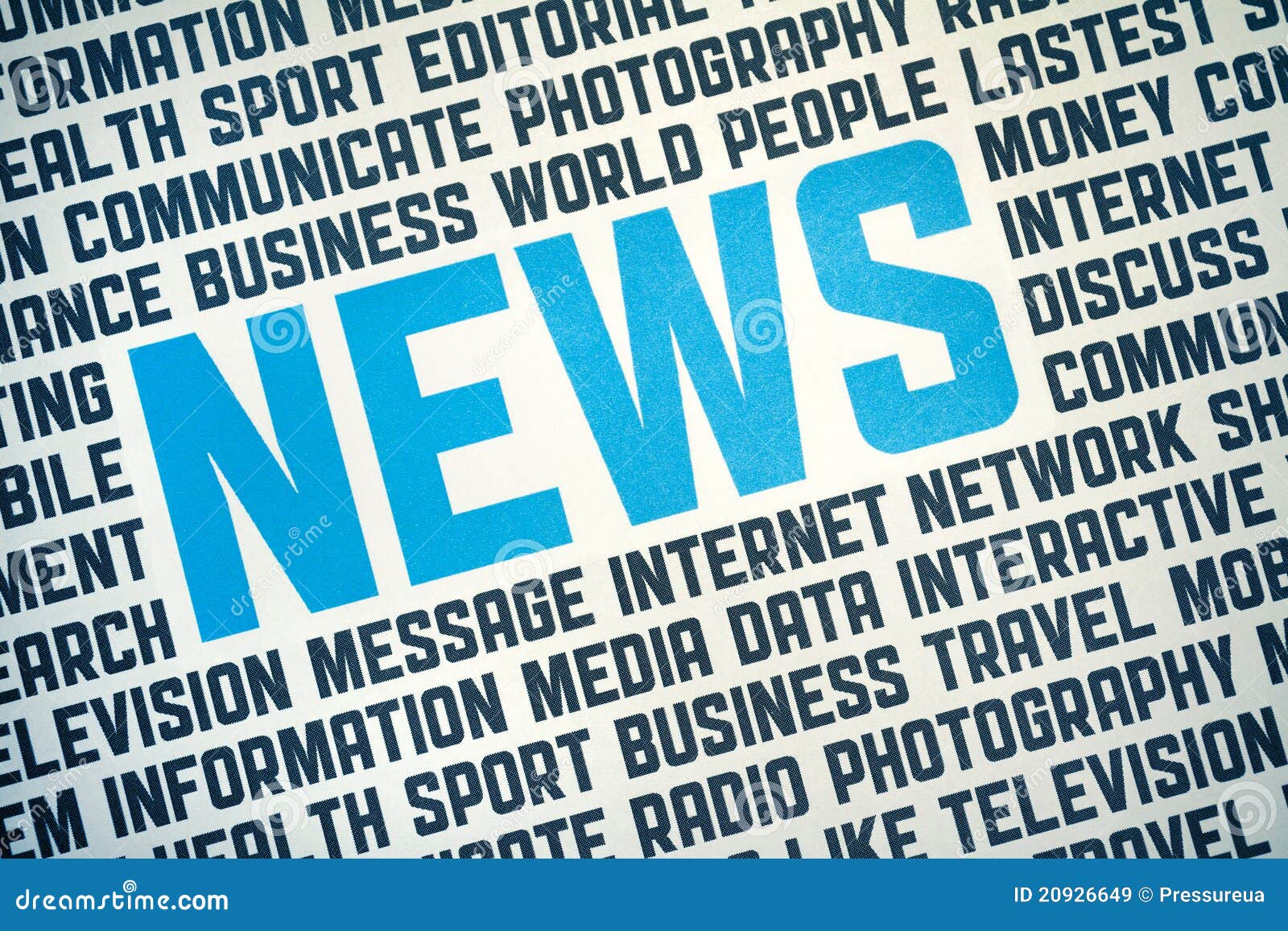 News Sign Poster stock illustration. Illustration of business - 20926649