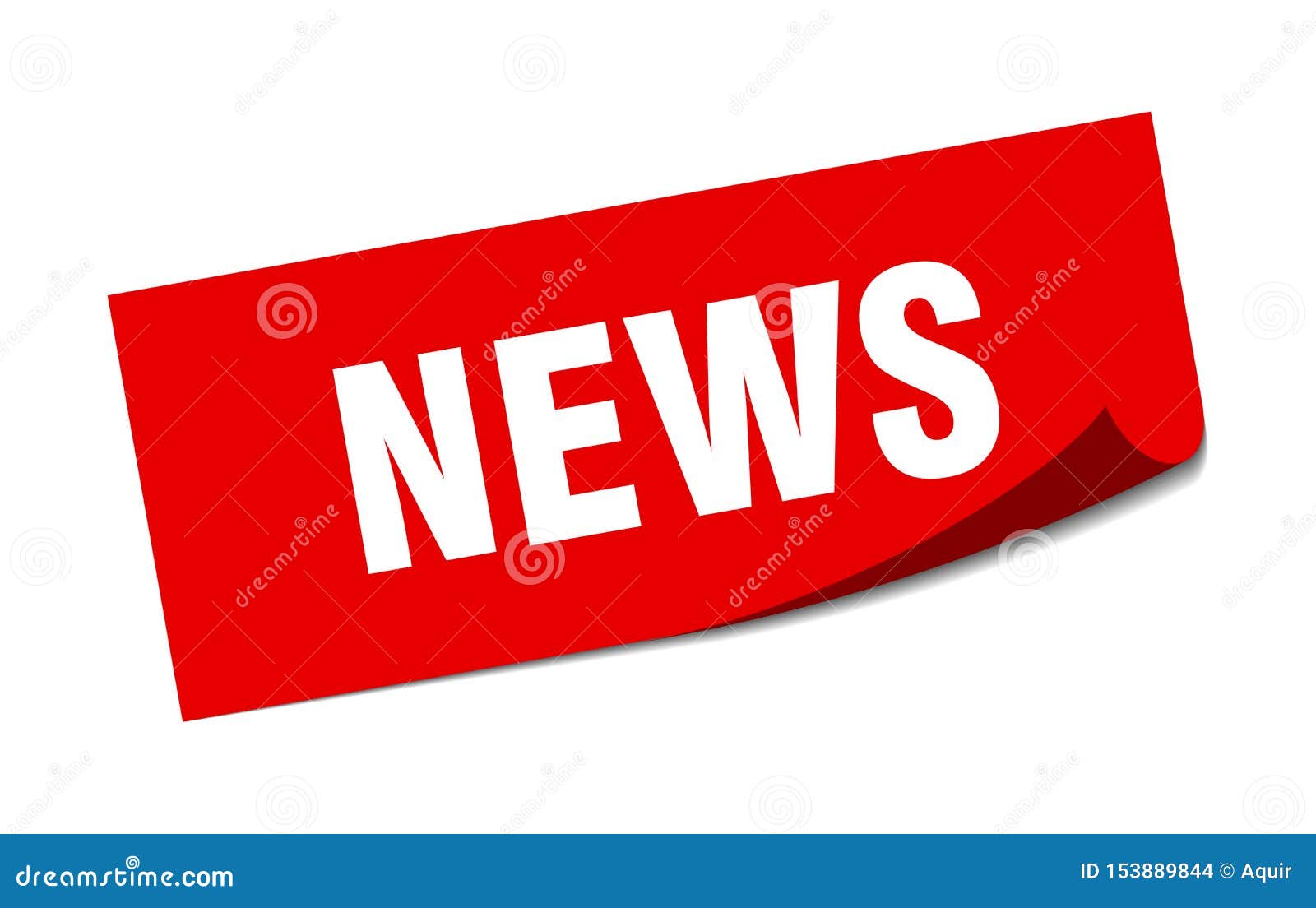 News sticker. stock vector. Illustration of vector, page - 153889844