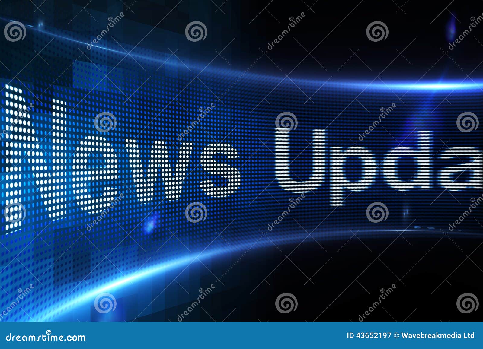 News Update, Online News. Breaking News Website With Broadcaster On The ...