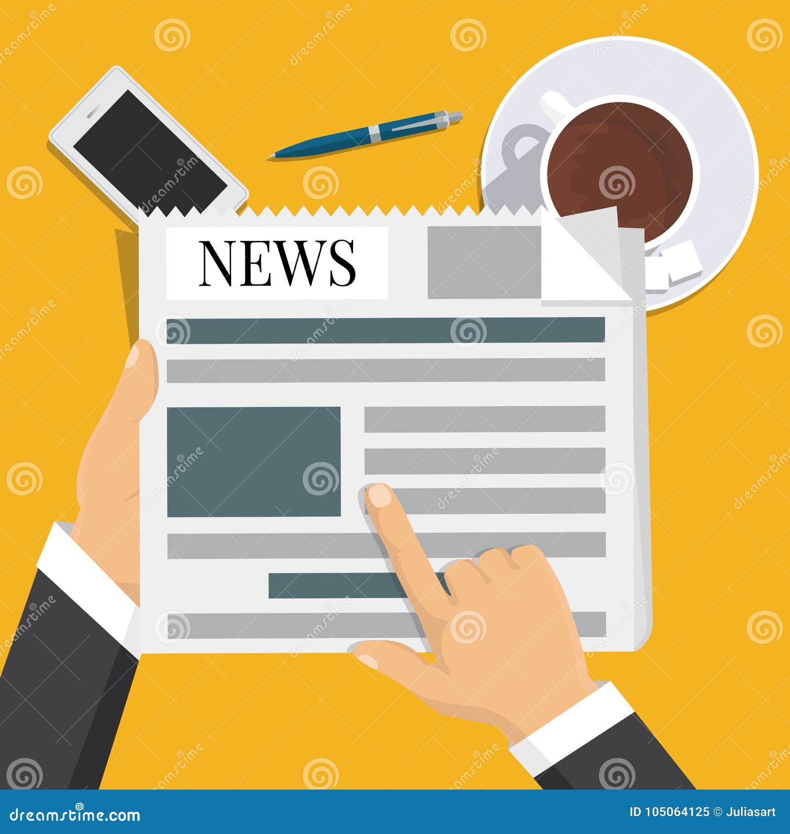 Businessman Hands Holding Newspaper. News Words, Coffee Break Stock ... Businessman Hands Holding Newspaper. News Words, Coffee Break Stock ...