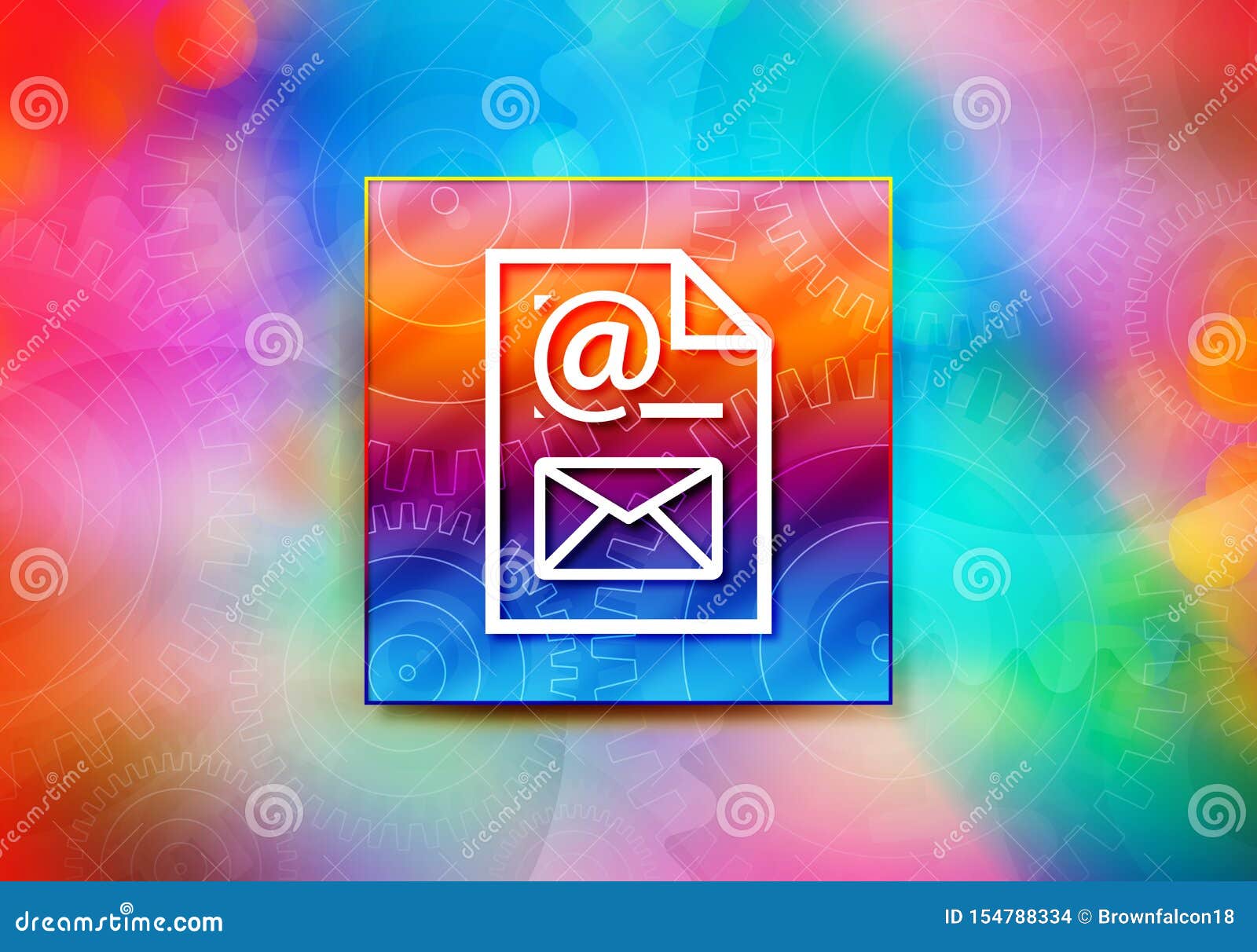 Newsletter Document Page Icon Abstract Colorful Background Bokeh Design ... Newsletter Document Page Icon Abstract Colorful Background Bokeh Design ...