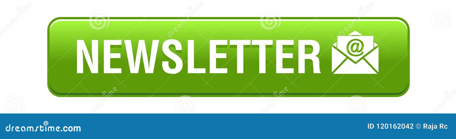 Newsletter web button stock vector. Illustration of business - 120162042
