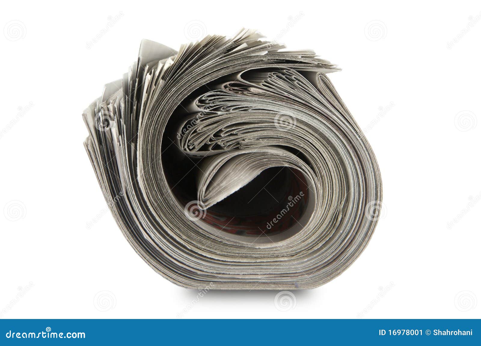 Newspaper stock image. Image of roll, paper, news, newspaper - 16978001