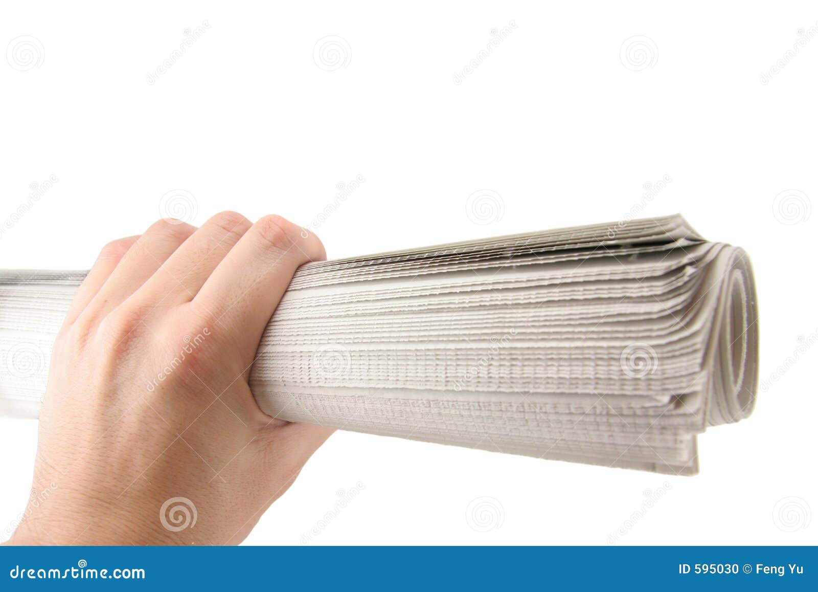 Newspaper stock photo. Image of hand, extra, information - 595030