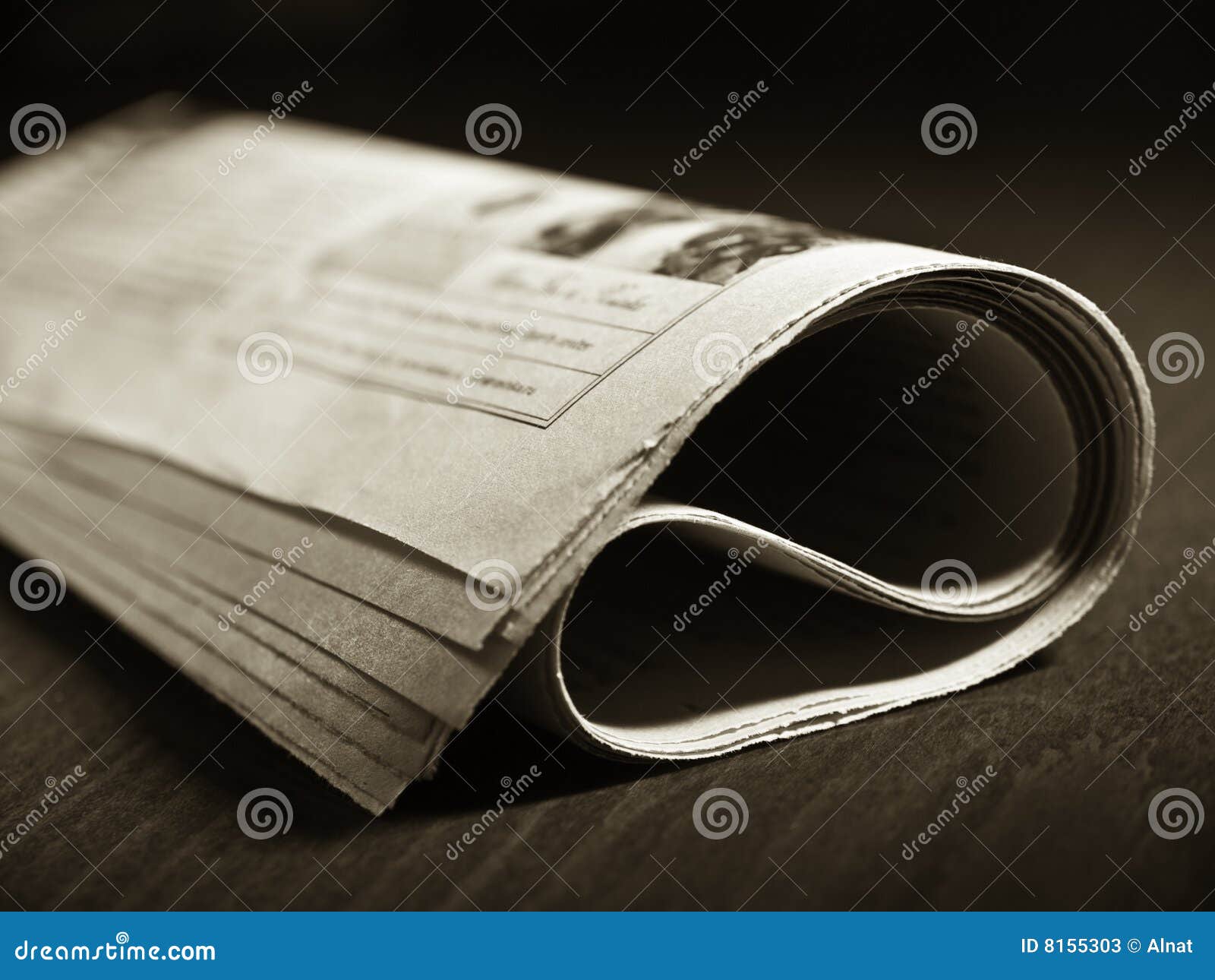 Newspaper stock image. Image of news, read, sepia, paper - 8155303