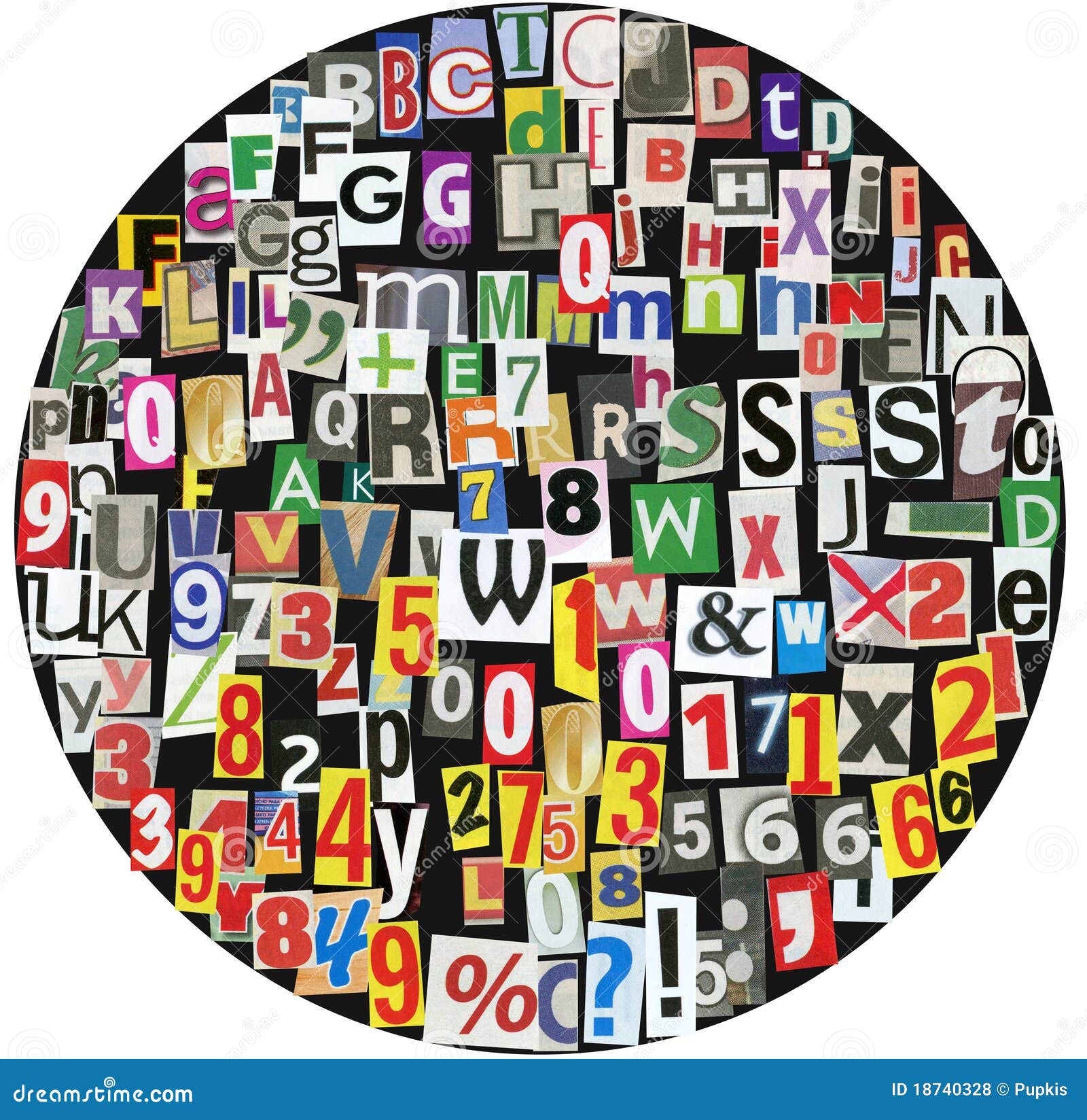 Newspaper abc circle stock photo. Image of alphabet, journal - 18740328