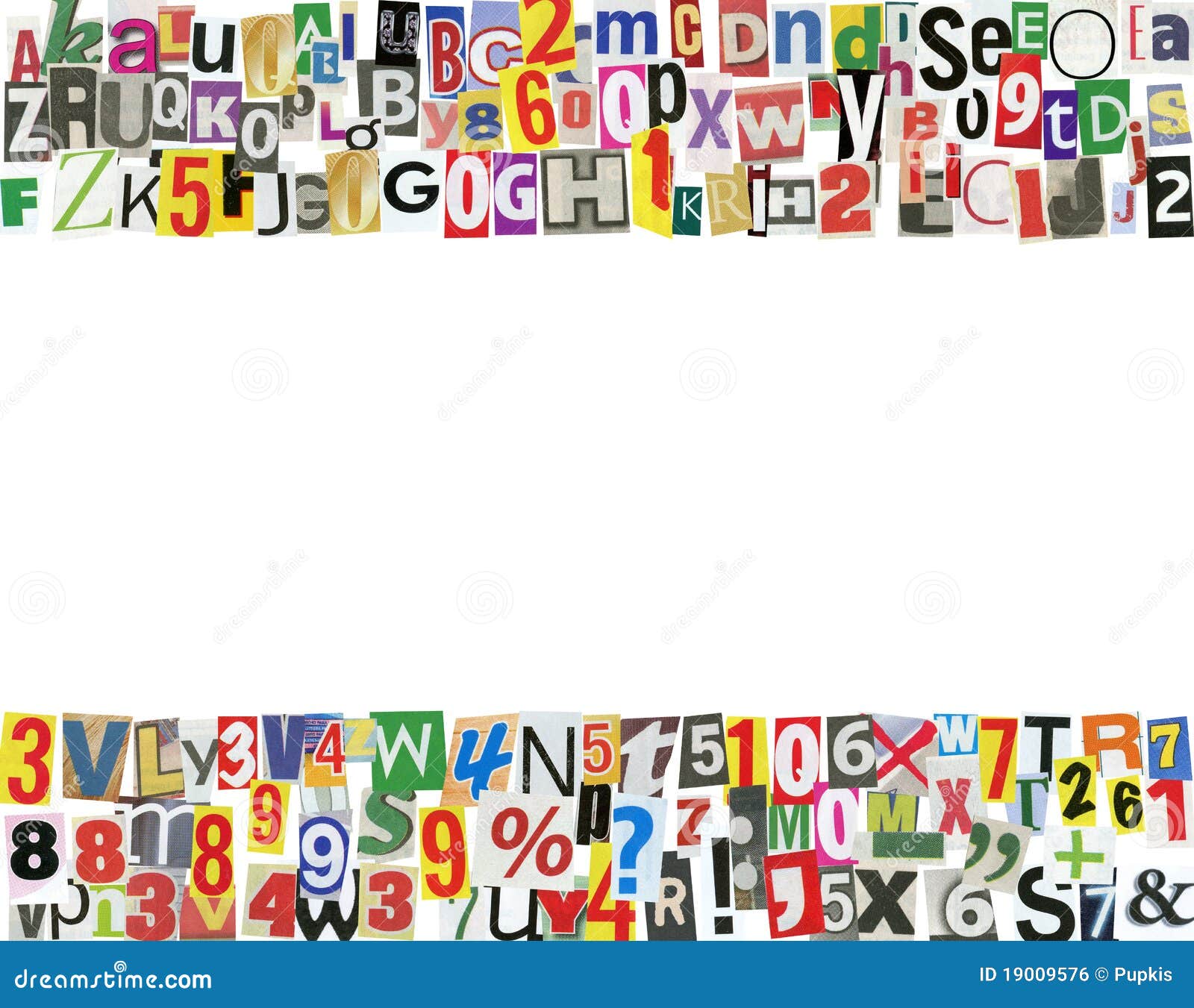 Newspaper Abc Frame Royalty-Free Stock Image | CartoonDealer.com #19009576