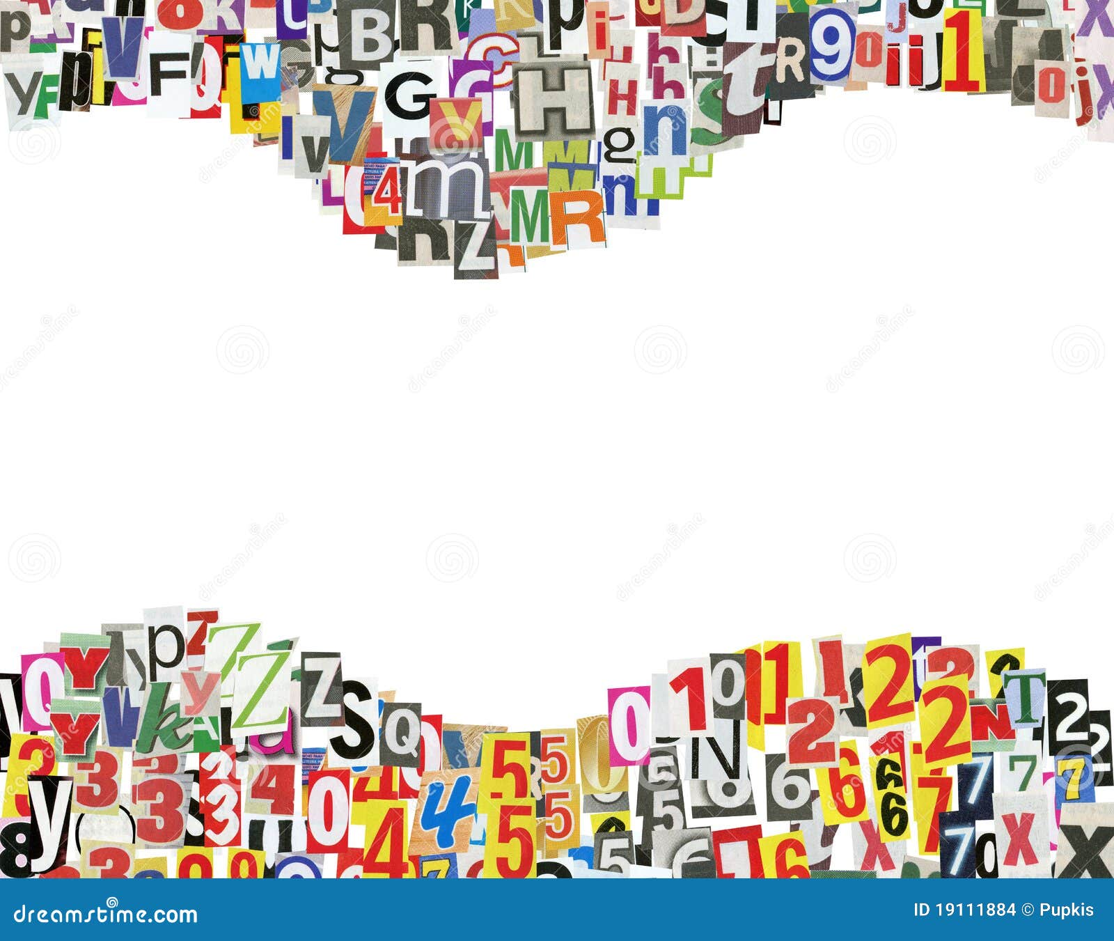 Newspaper abc frame stock illustration. Illustration of communication ...