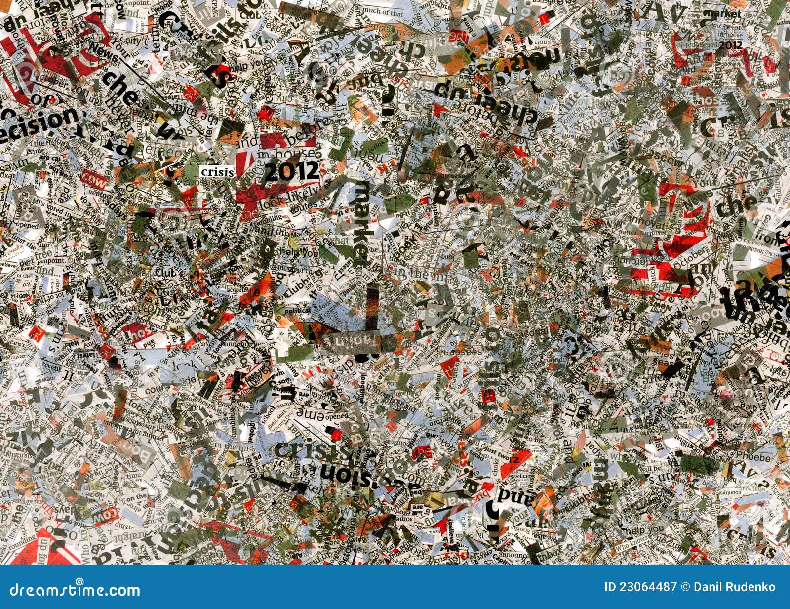 Newspaper Abstract Background Stock Image - Image of dirty, fair: 23064487