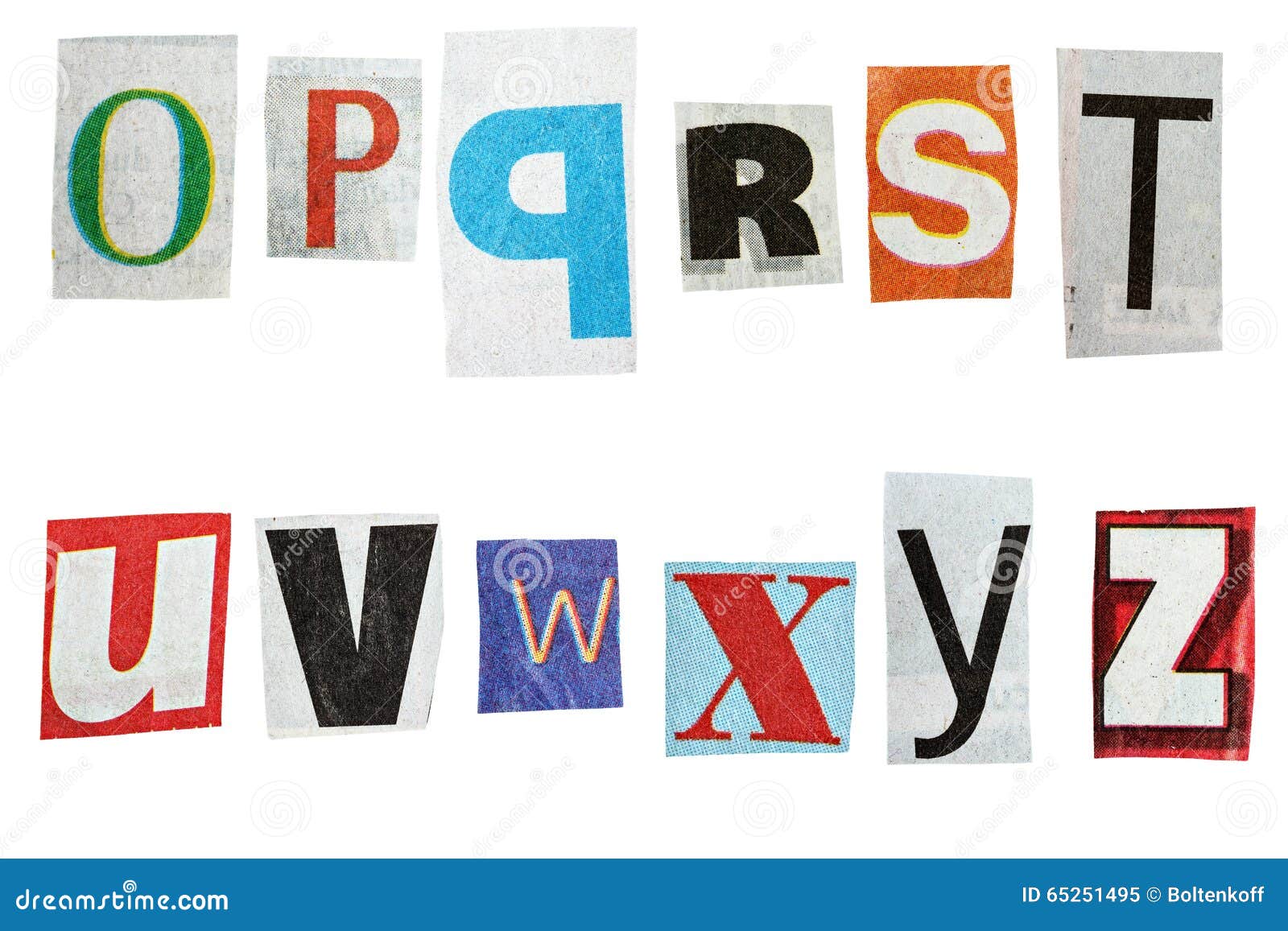 Newspaper alphabet stock image. Image of isolated, collection - 65251495