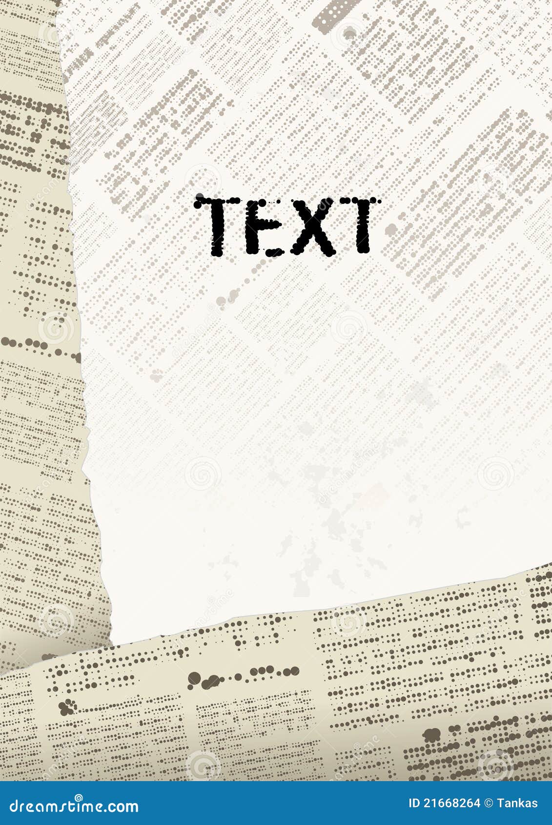 Newspaper background stock vector. Illustration of newspaper - 21668264