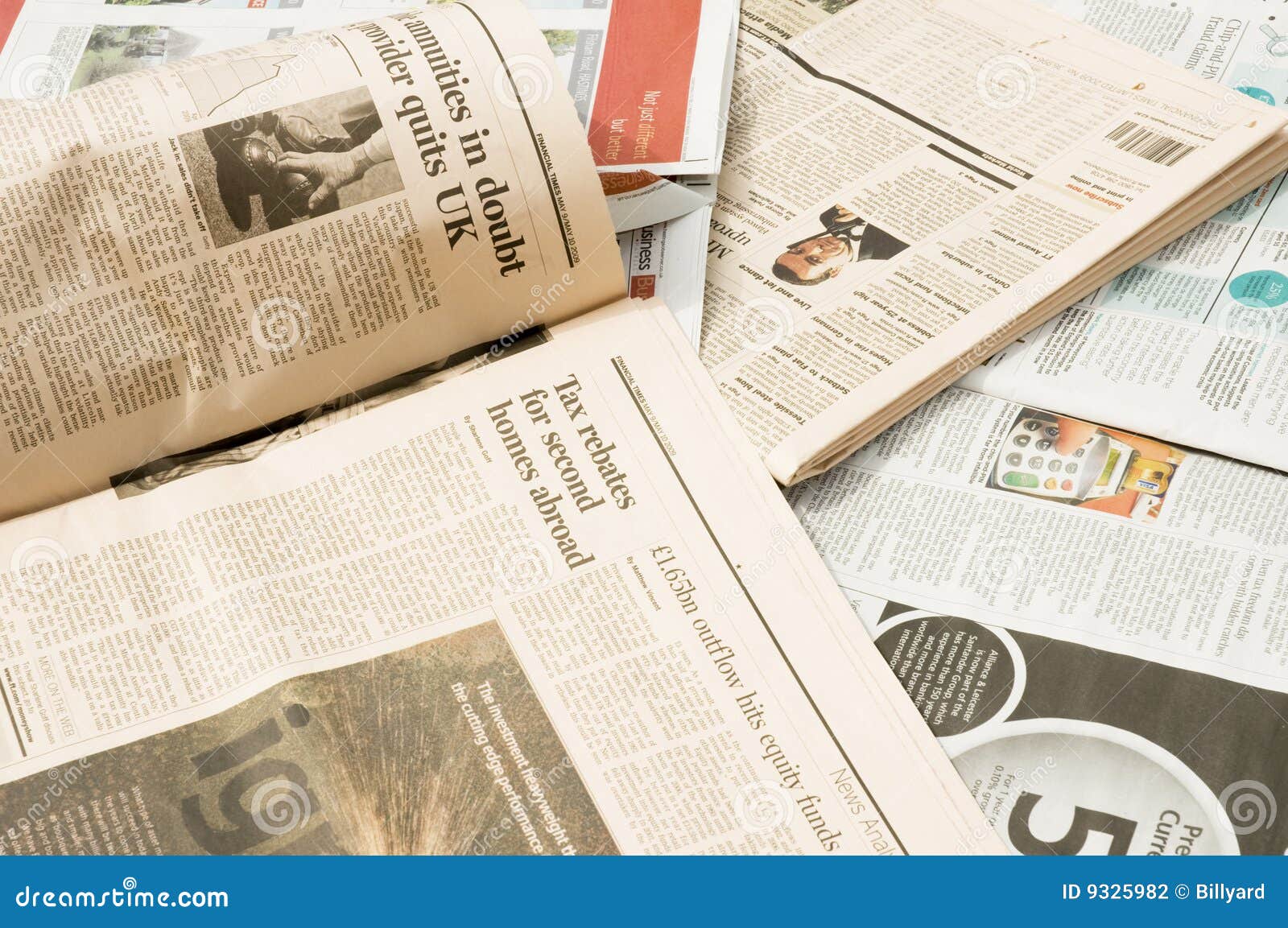 Newspaper background stock photo. Image of reading, money - 9325982