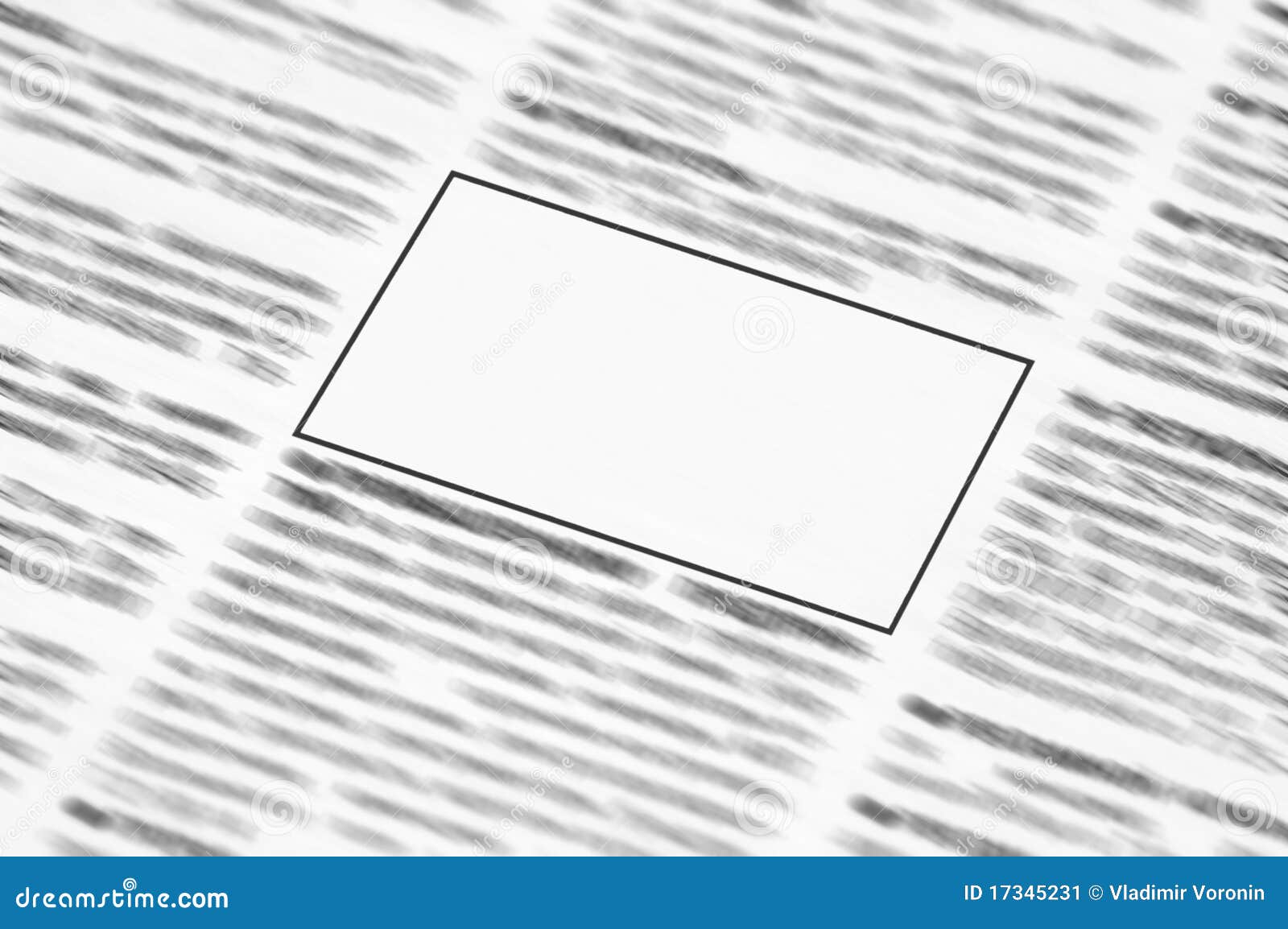 Newspaper with Blank Space for Information Stock Image - Image of ...