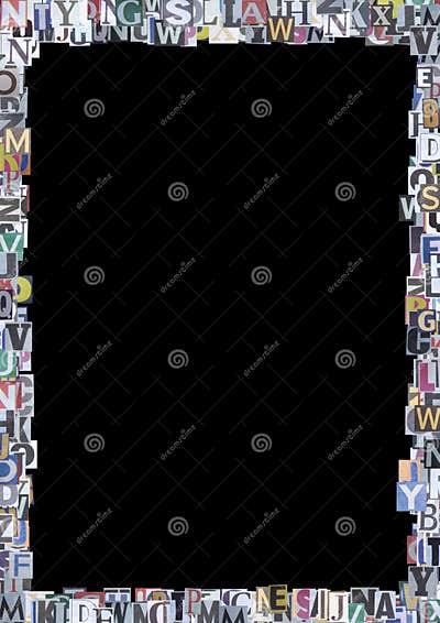 Newspaper border stock photo. Image of margin, borders - 617460