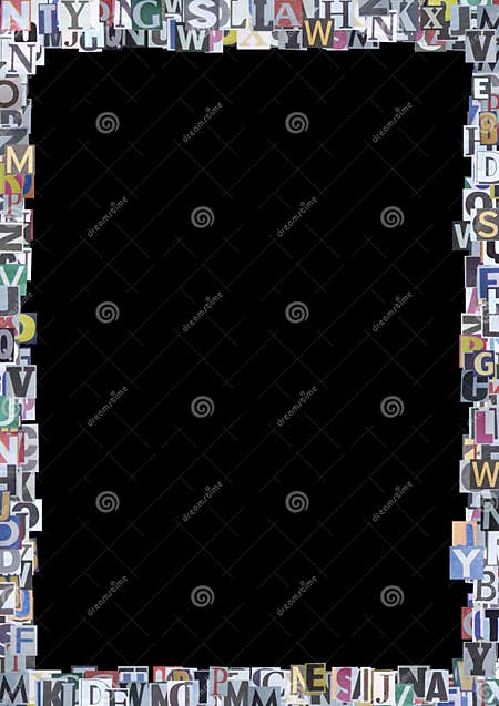 Newspaper border stock photo. Image of margin, borders - 617460