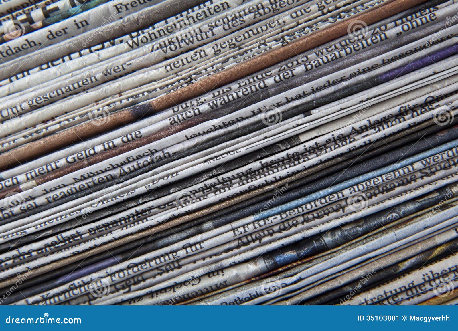 Newspaper stock image. Image of headline, information - 35103881