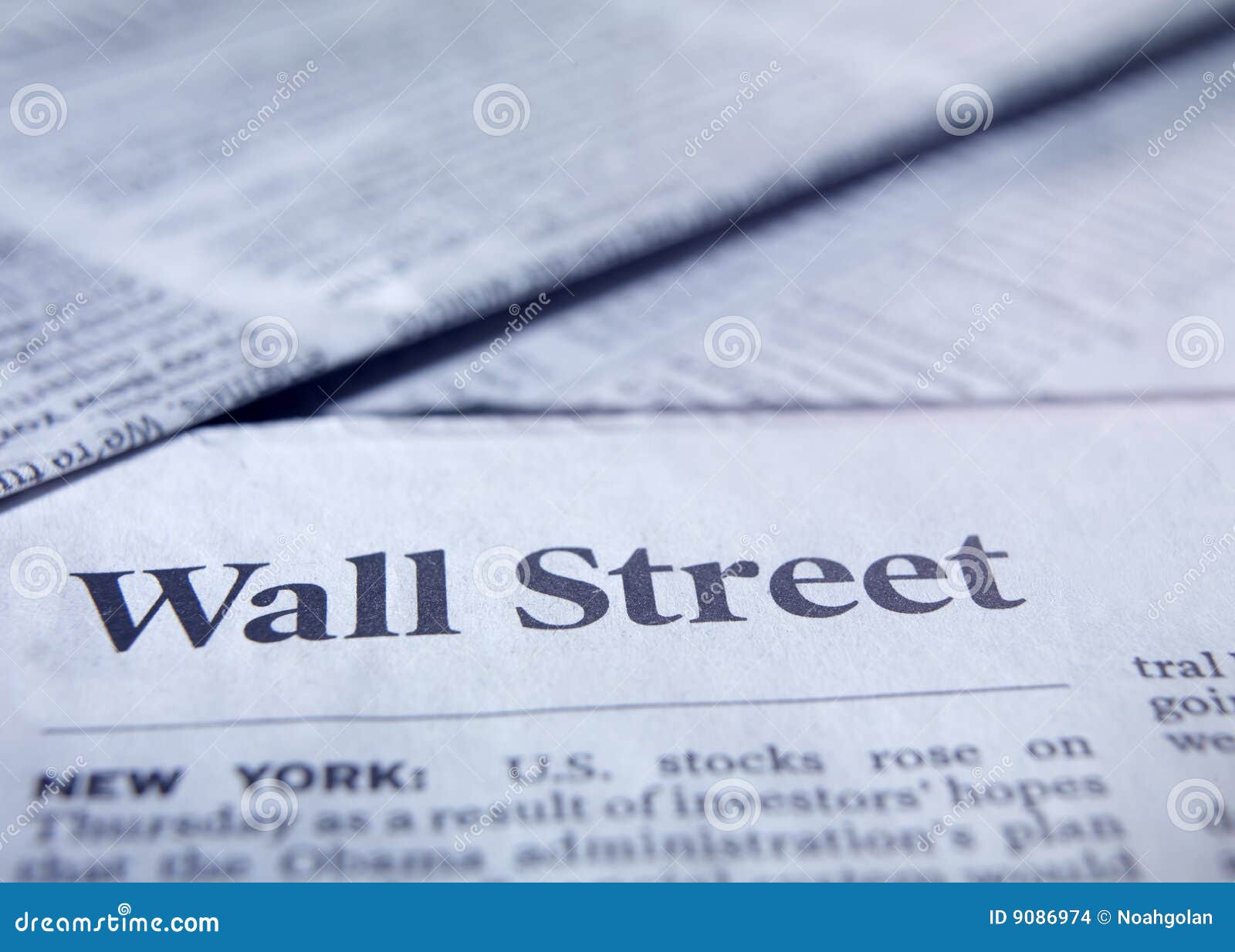 Newspaper closeup stock photo. Image of print, banking - 9086974