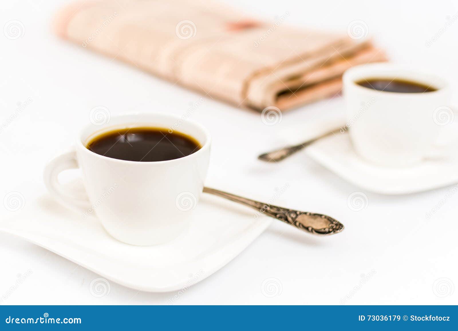 Newspaper and coffee stock image. Image of article, reading - 73036179